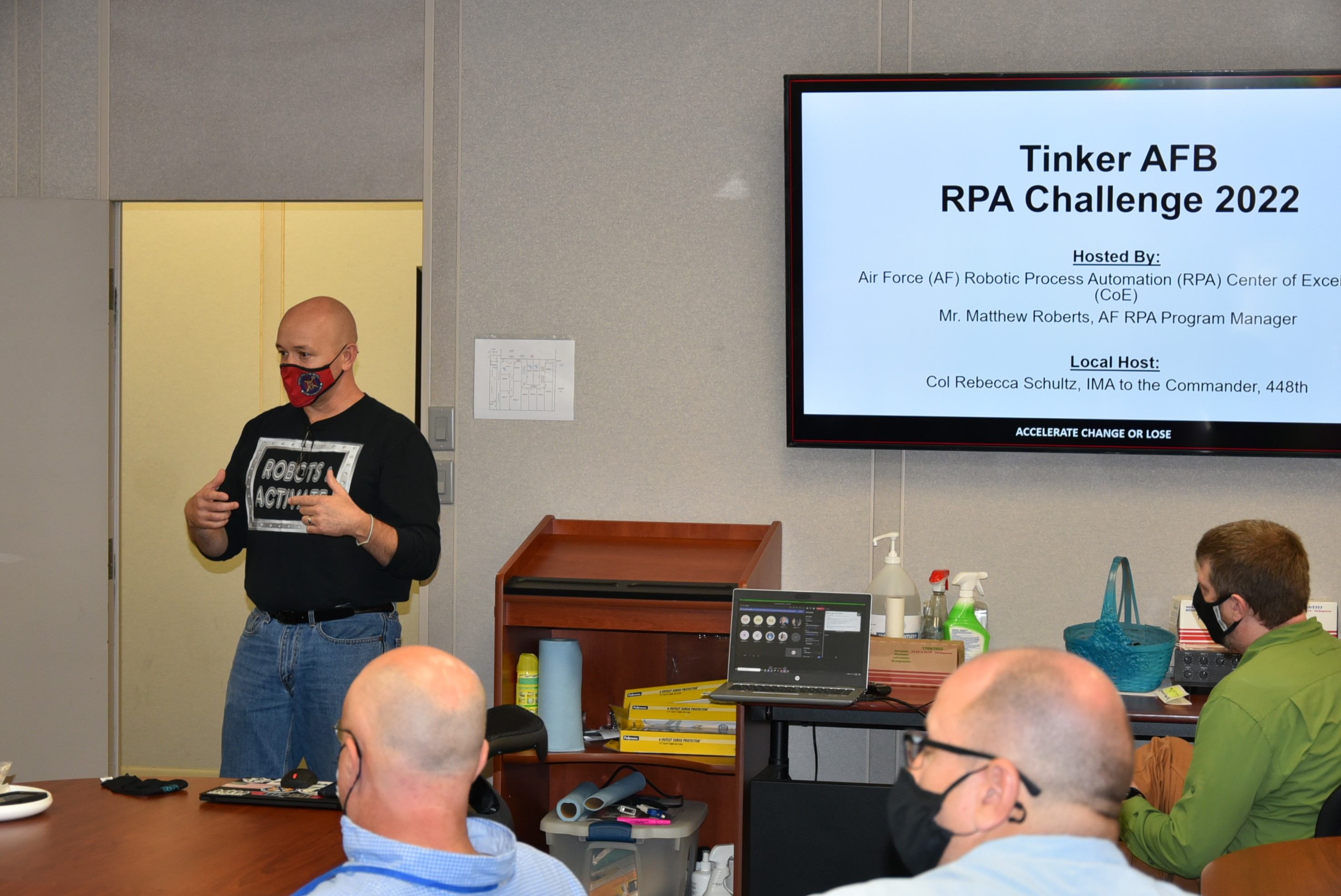 Robotic Process Automation Roadshow comes to the 448 SCMW > Hill Air ...