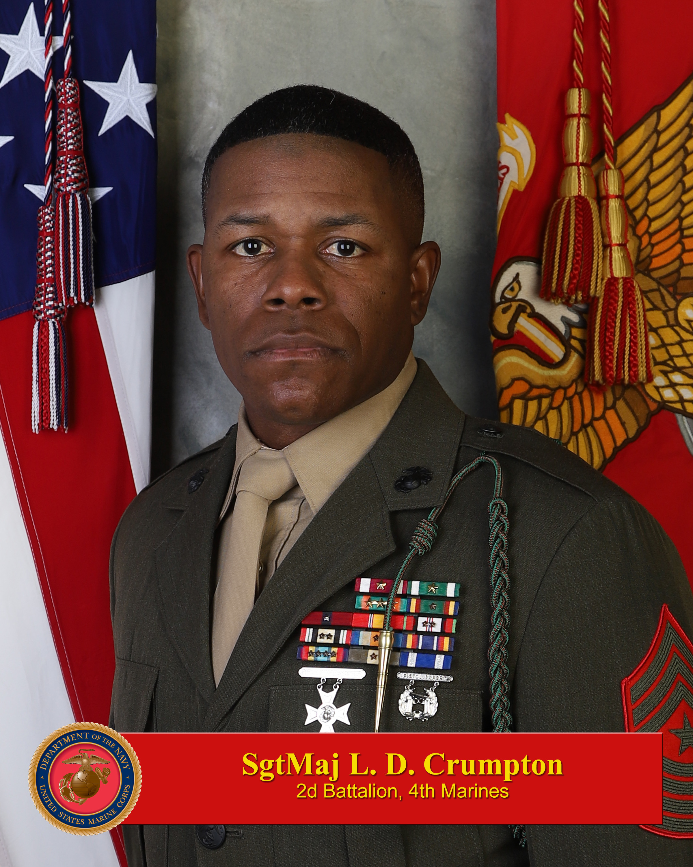 Sergeant Major Larry D. Crumpton II > 1st Marine Division > Leaders