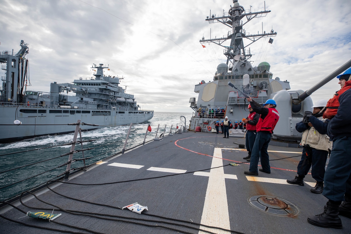 Two U.S. Navy Destroyers Participate in NATO Exercise Dynamic Guard ...