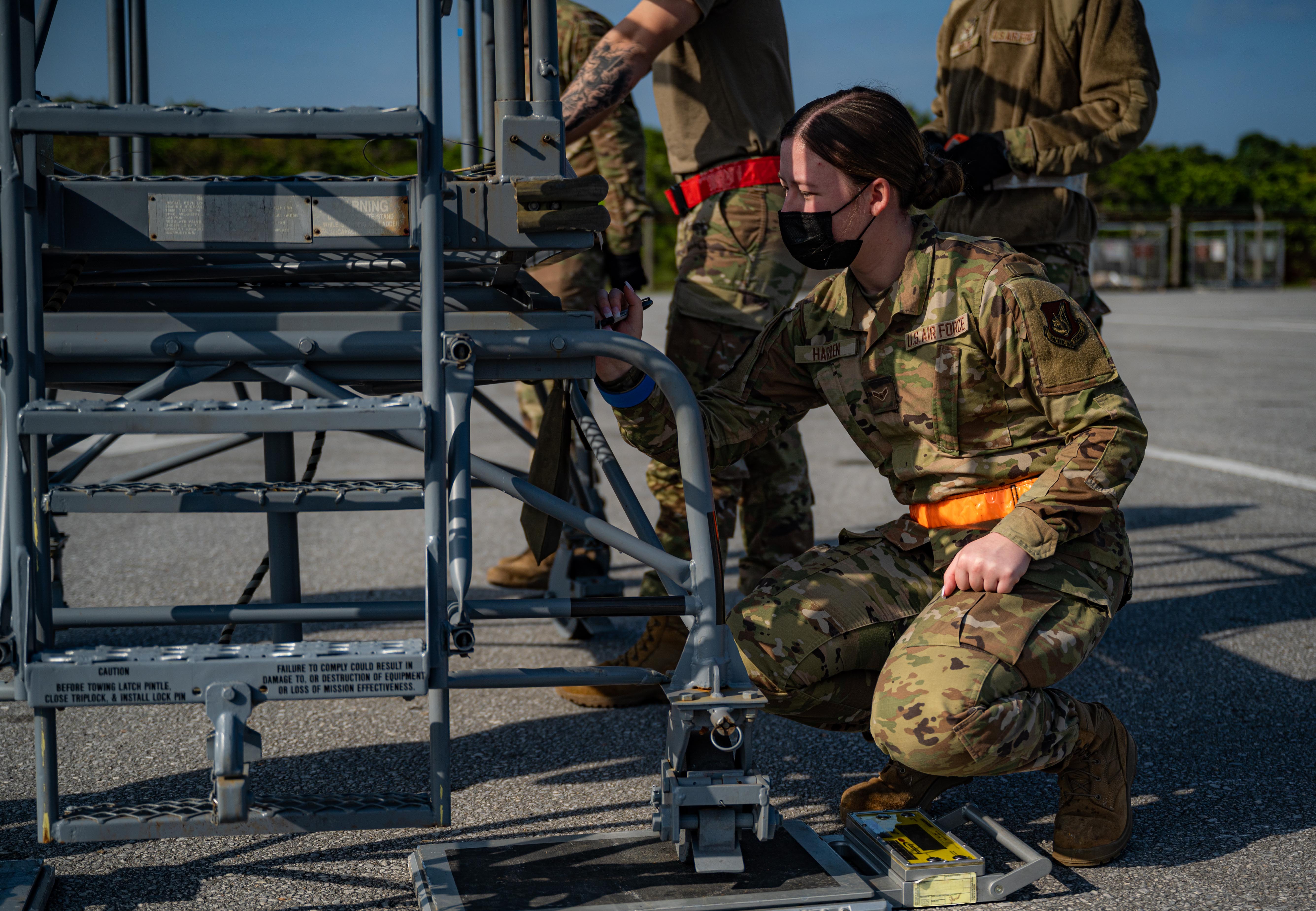 18th LRS routine training