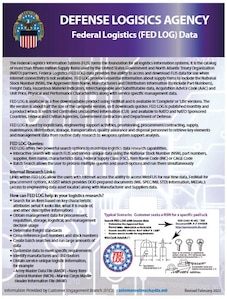 Federal Logistics (FED LOG) Data