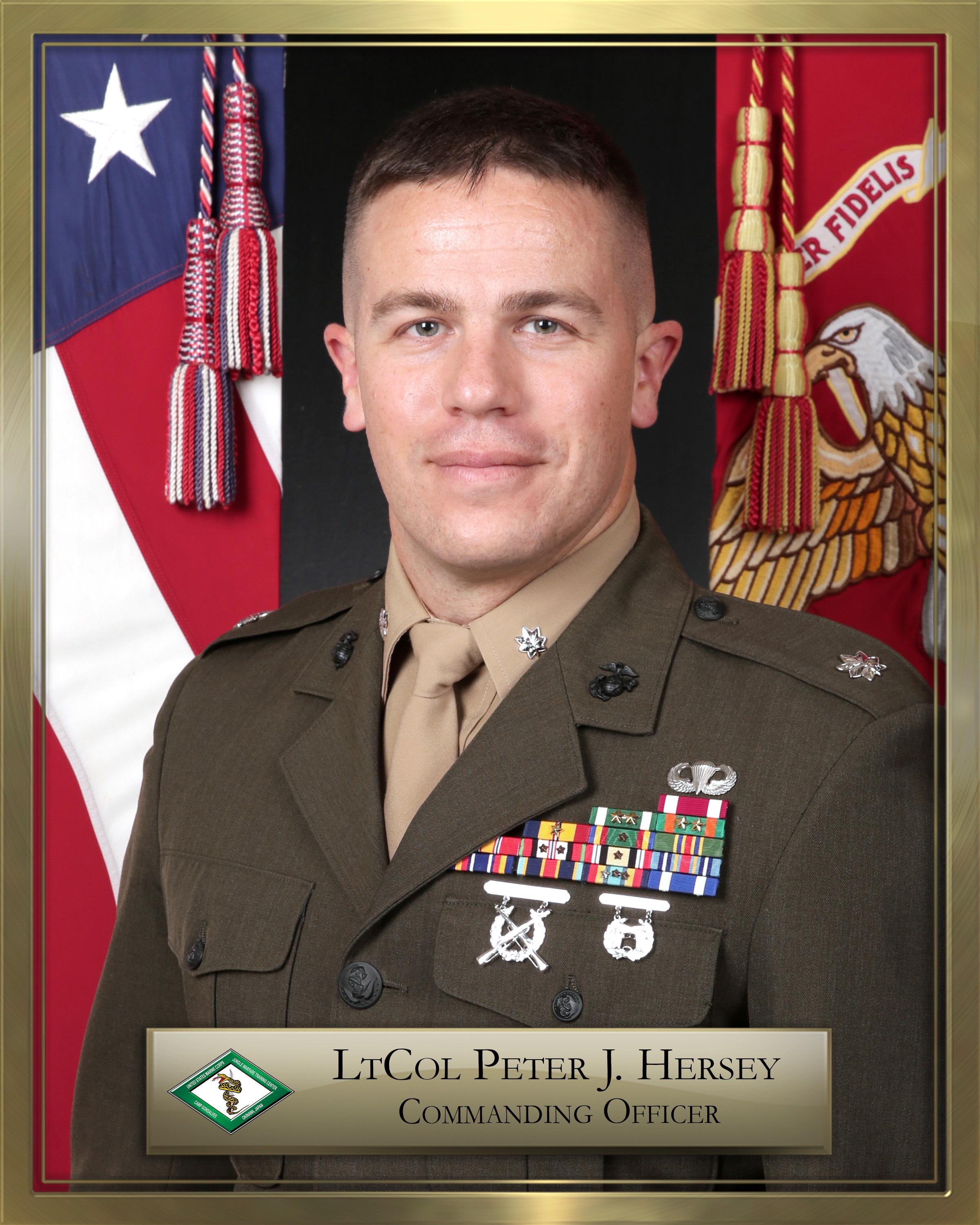 Lieutenant Colonel Peter J. Hersey > Marine Corps Base Camp Butler ...