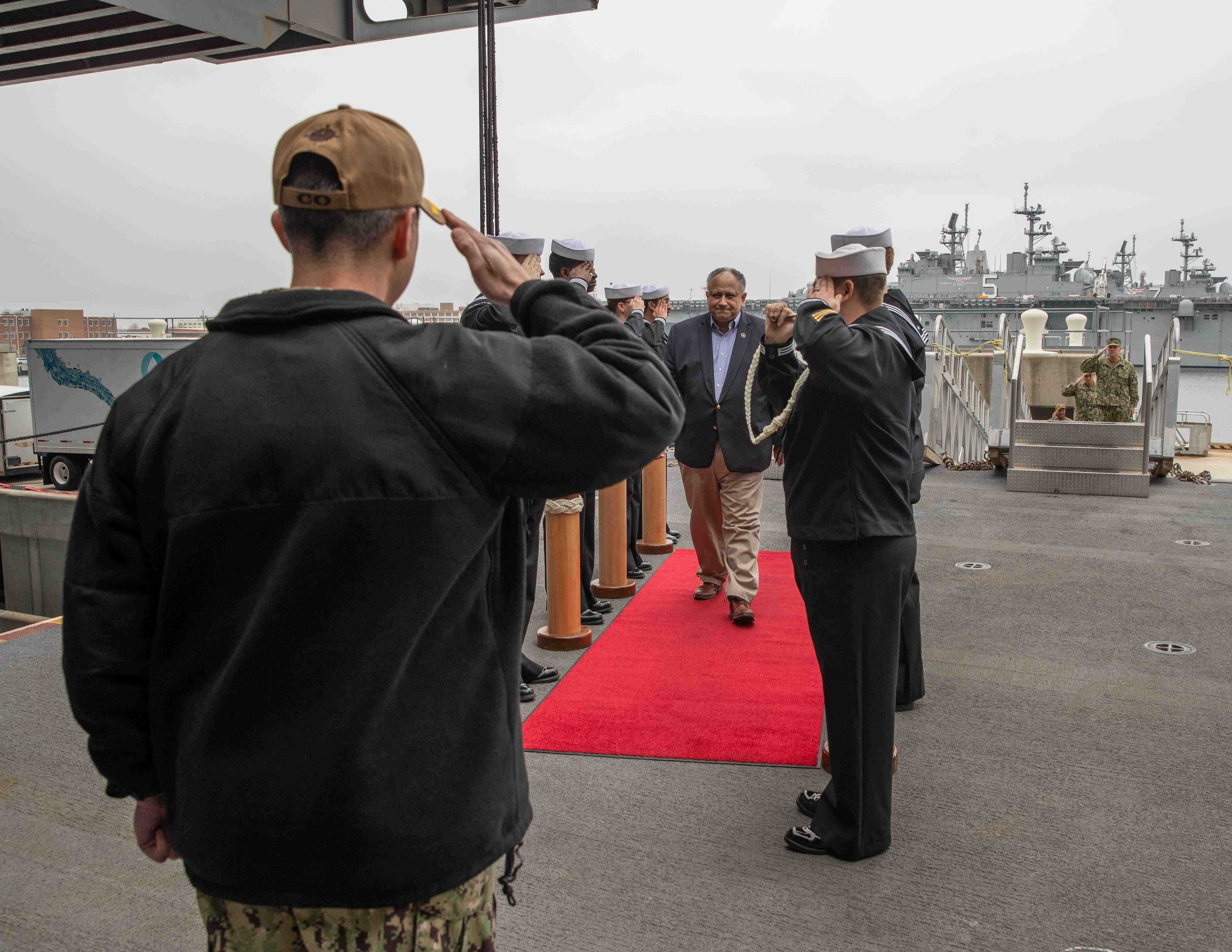 Secretary of the Navy Visits USS Gerald R. Ford to Celebrate “100 Years ...