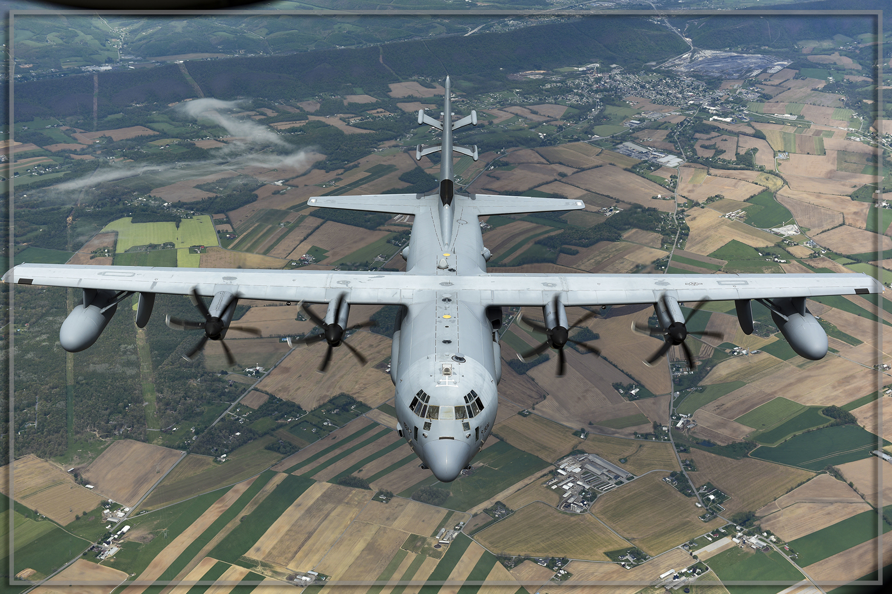EC-130J over Pennsylvania