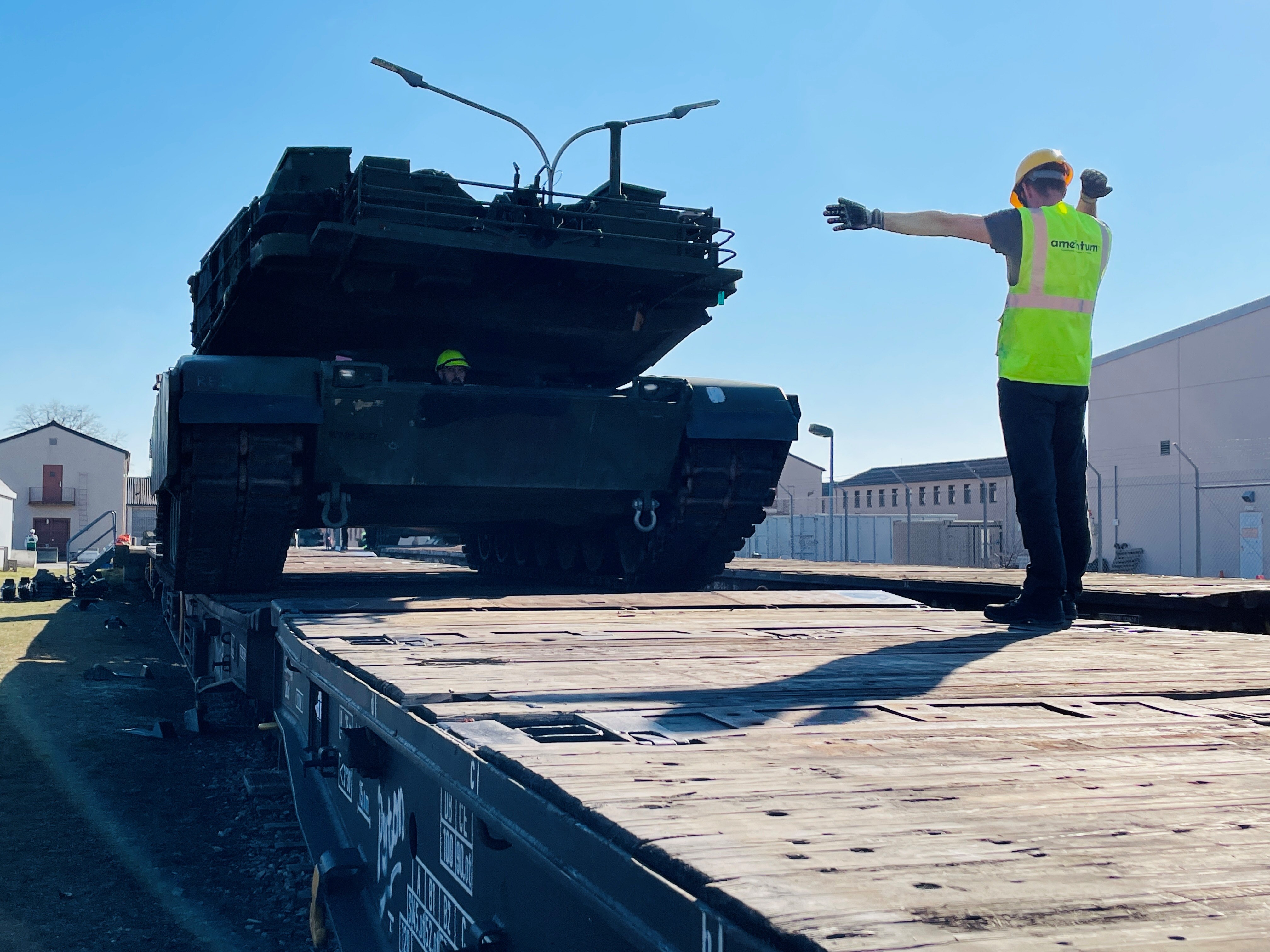 German rail now being used to help deliver Army Preposition Stocks-2 ...