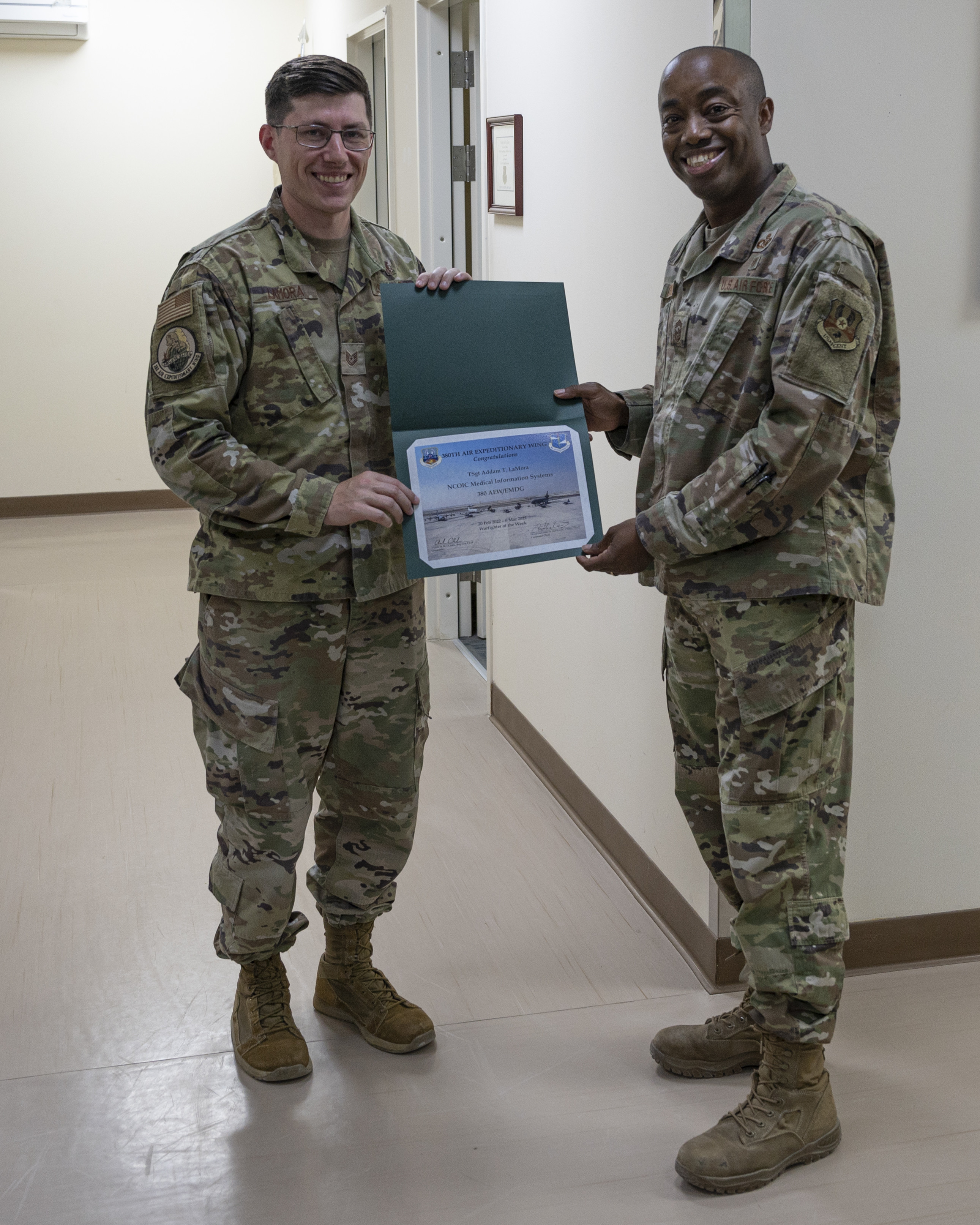 ADAB Warrior of the Week - 380th EMDG