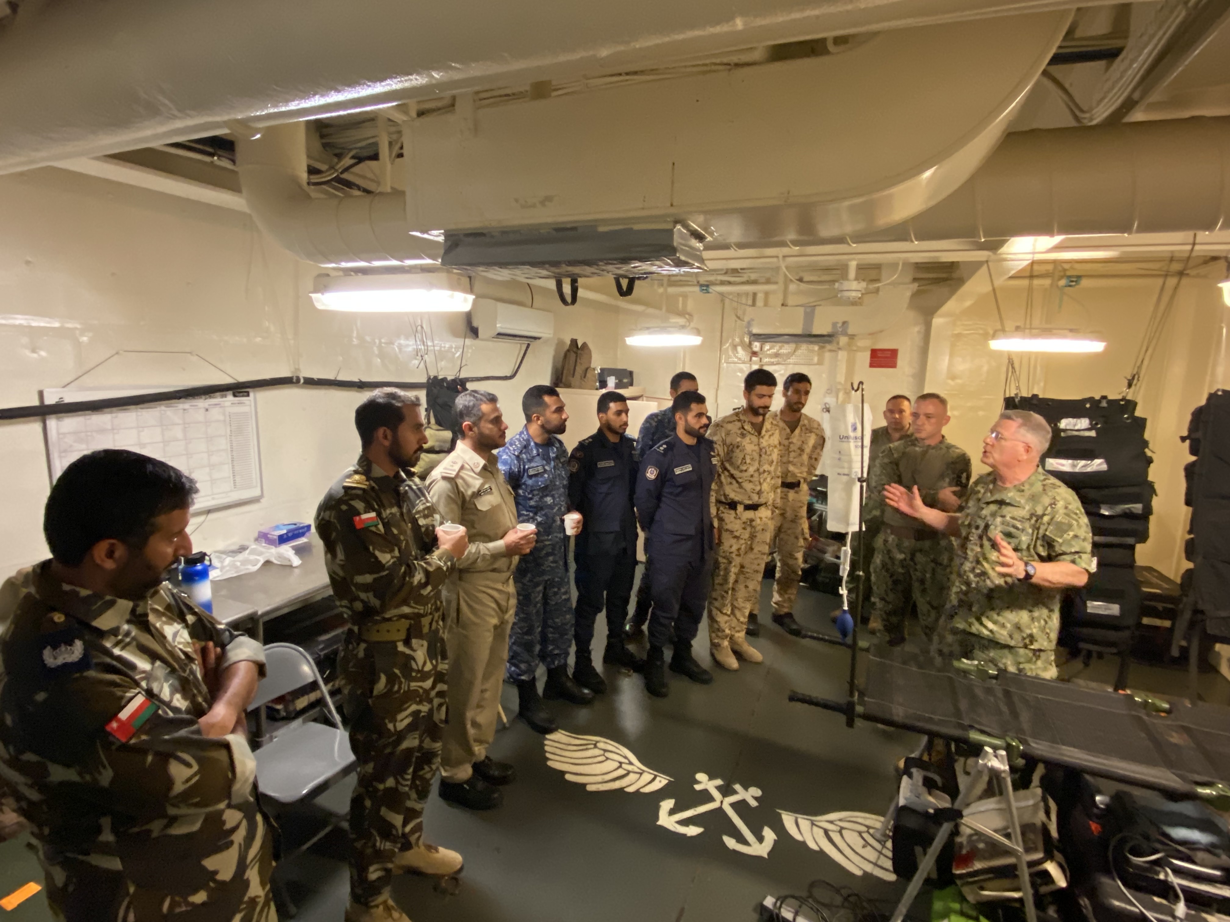 5 Nations Conduct Multinational Boarding Team Exchange in Gulf of Oman ...
