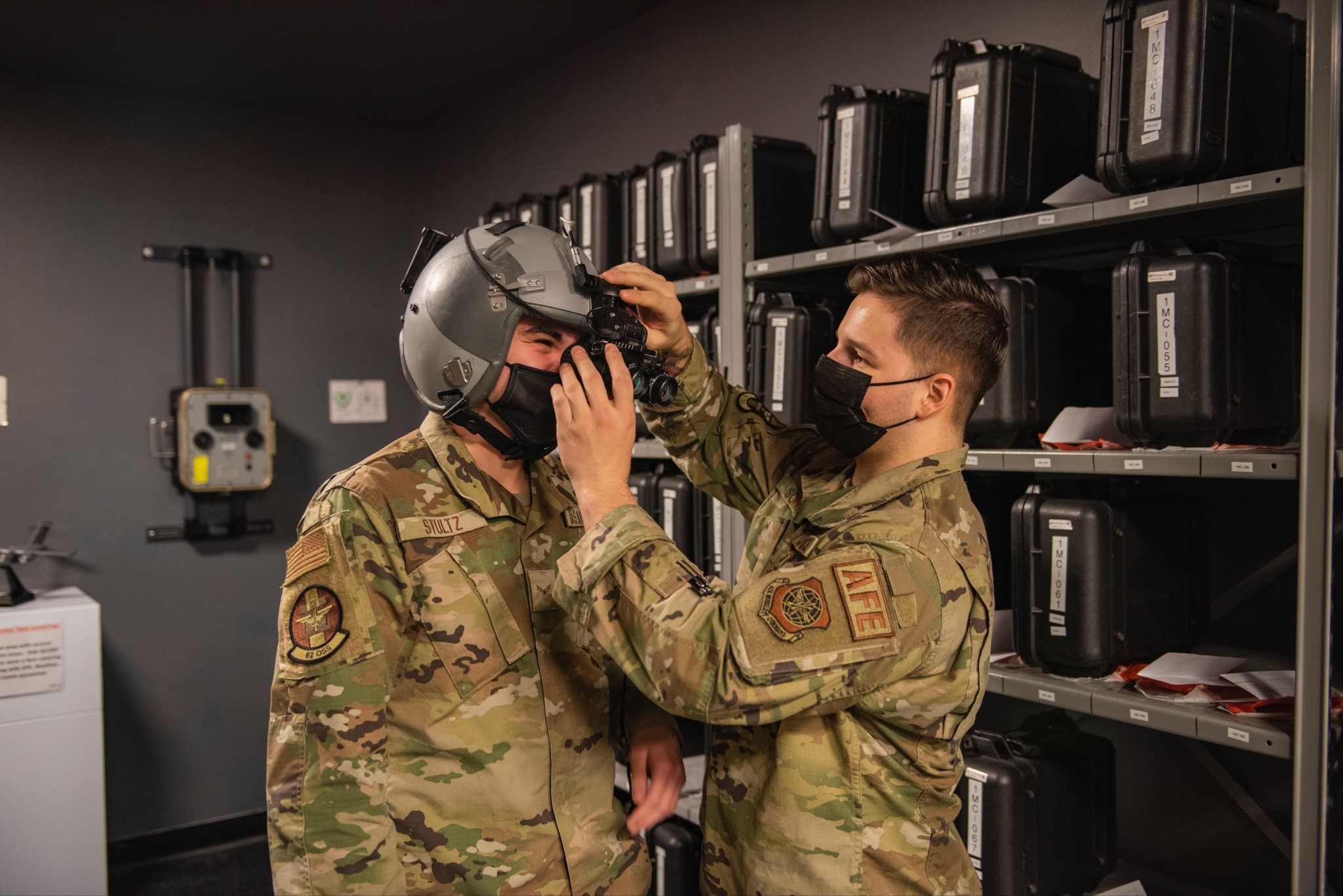 62 OSS prepare and test equipment > Team McChord > Article Display