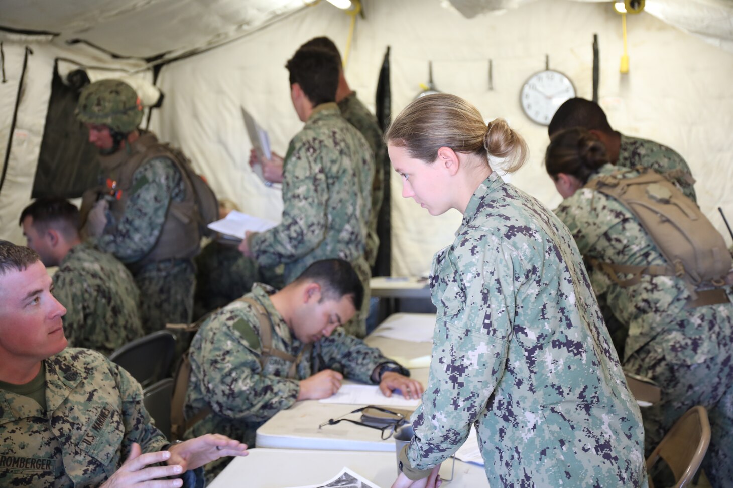 Civil Engineer Corps Officers School Basic Class 272 Trains in ...