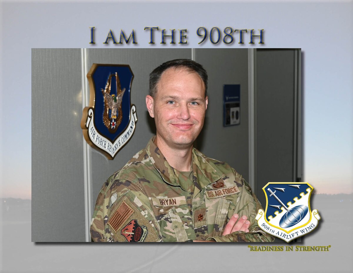 I am The 908th: Maj. Jason Bryan > 908th Flying Training Wing > Article ...