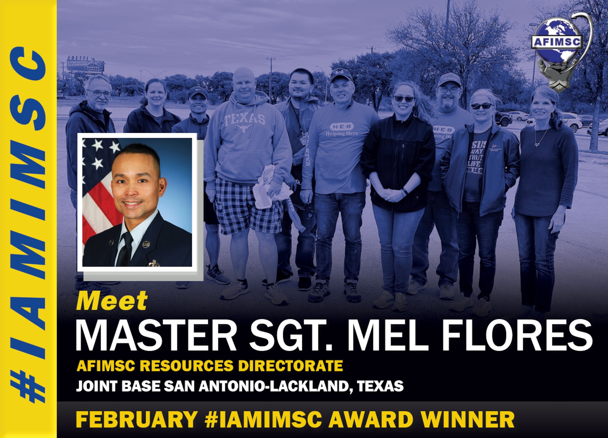 #IAMIMSC award winner: Master Sgt. Mel Flores > Air Force Installation ...