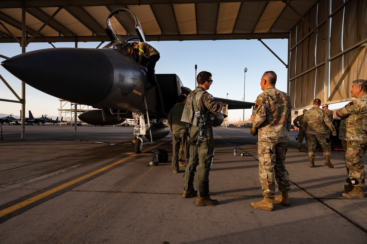 End of an Era: Nellis bids farewell to the soaring F-15C Eagle > Nellis ...