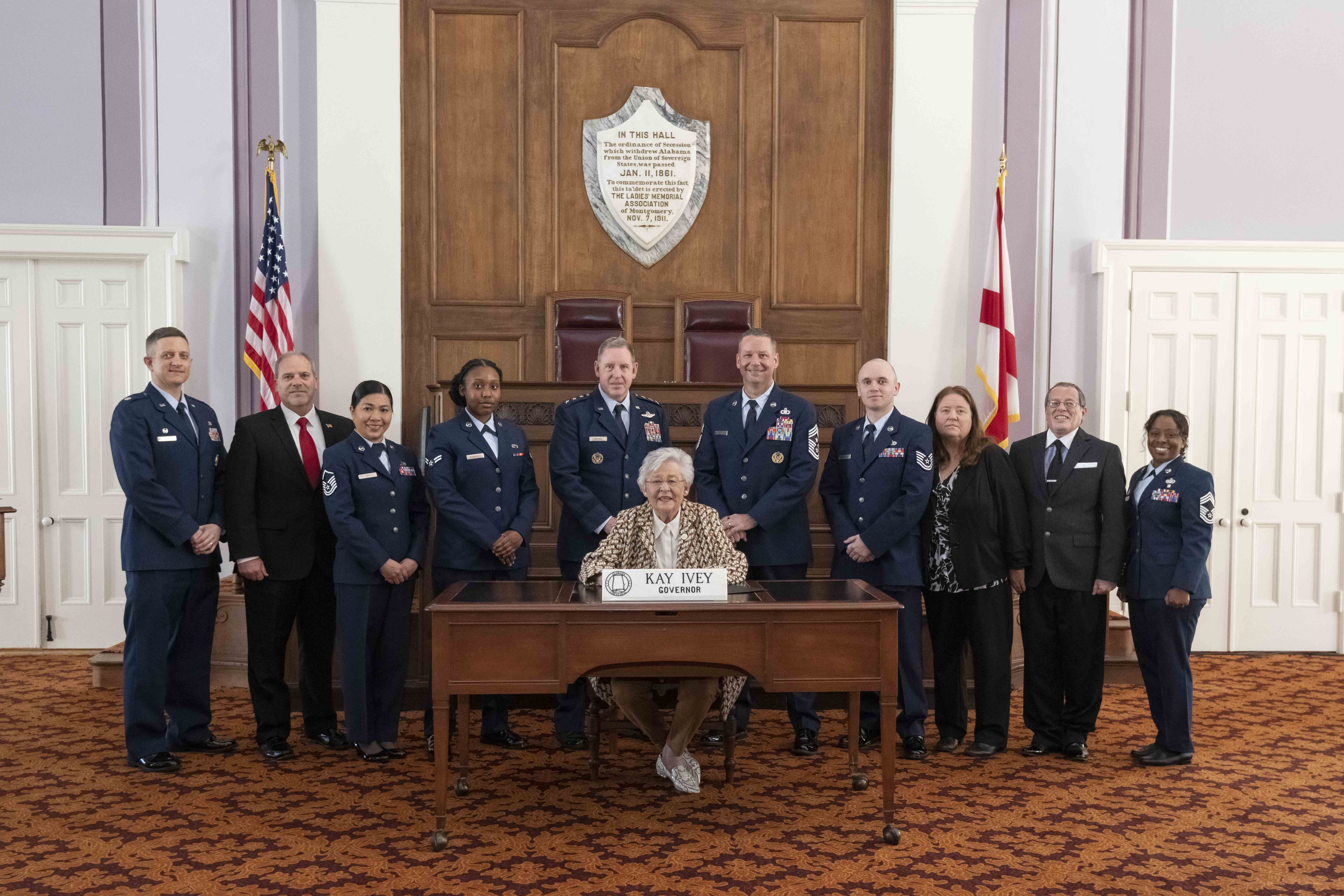 Governor kicks off CCAF 50th anniversary with proclamation signing ...