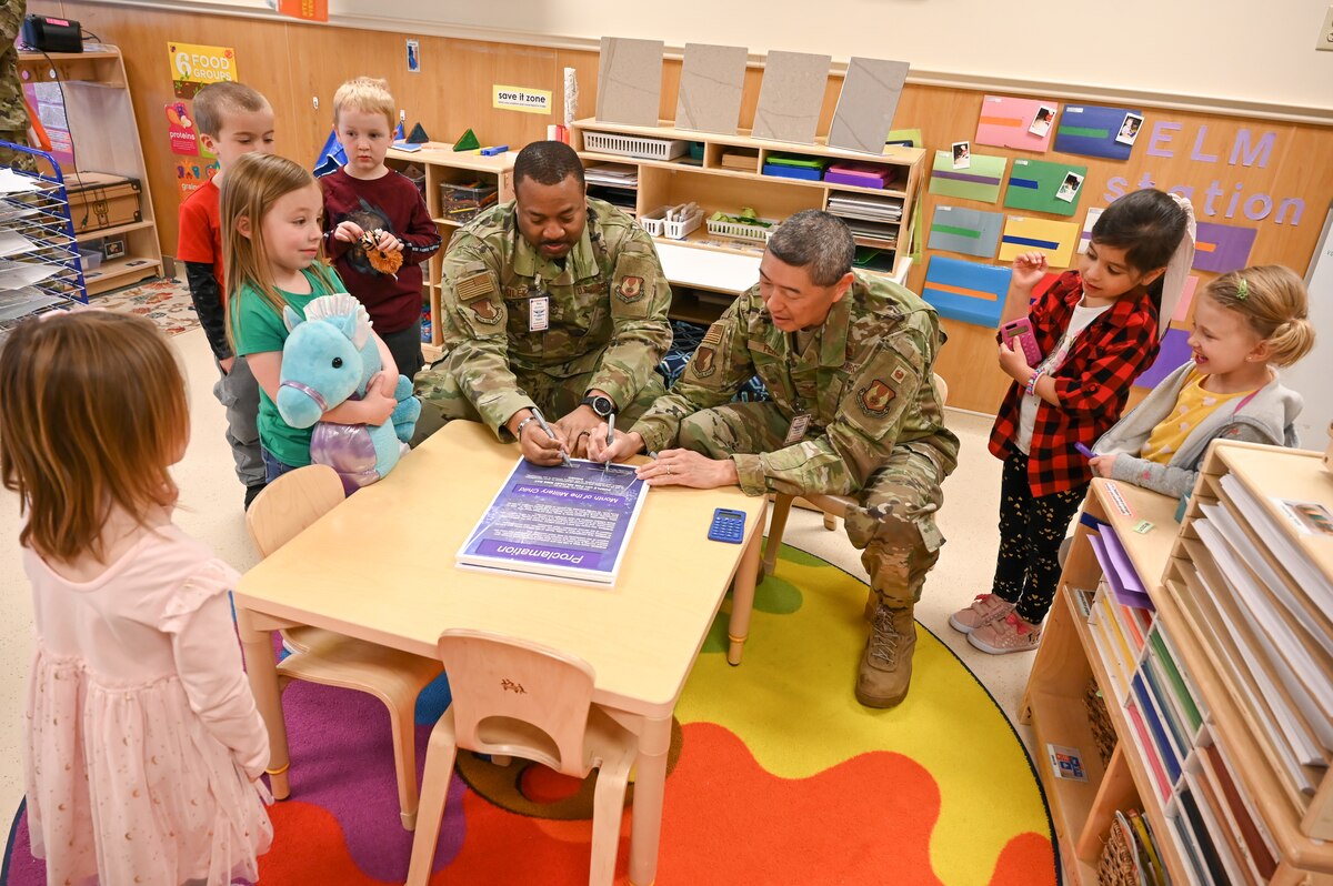 Hill celebrates military children for their strength, bravery and ...