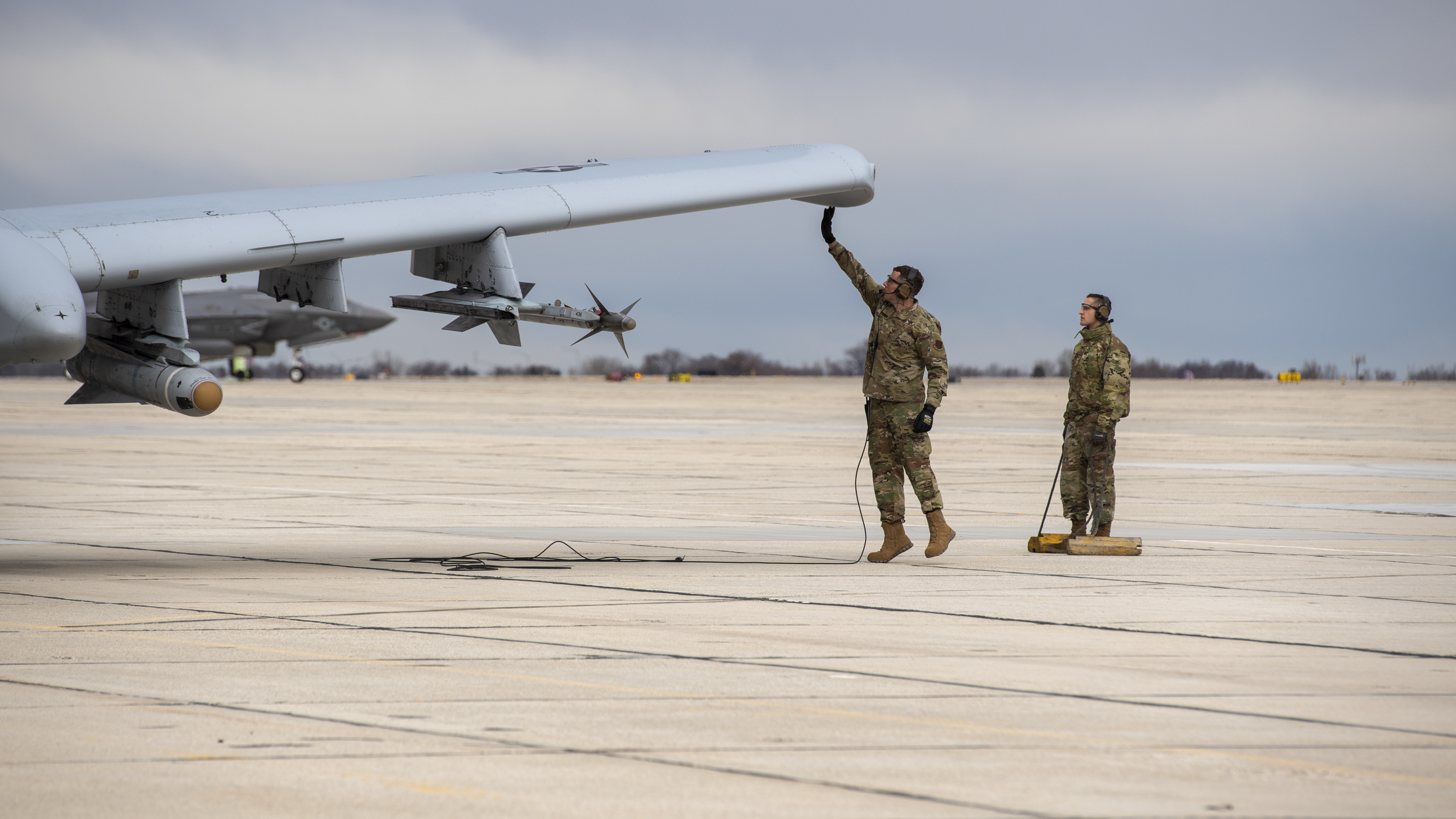 Col. McGarry's Fini Flight