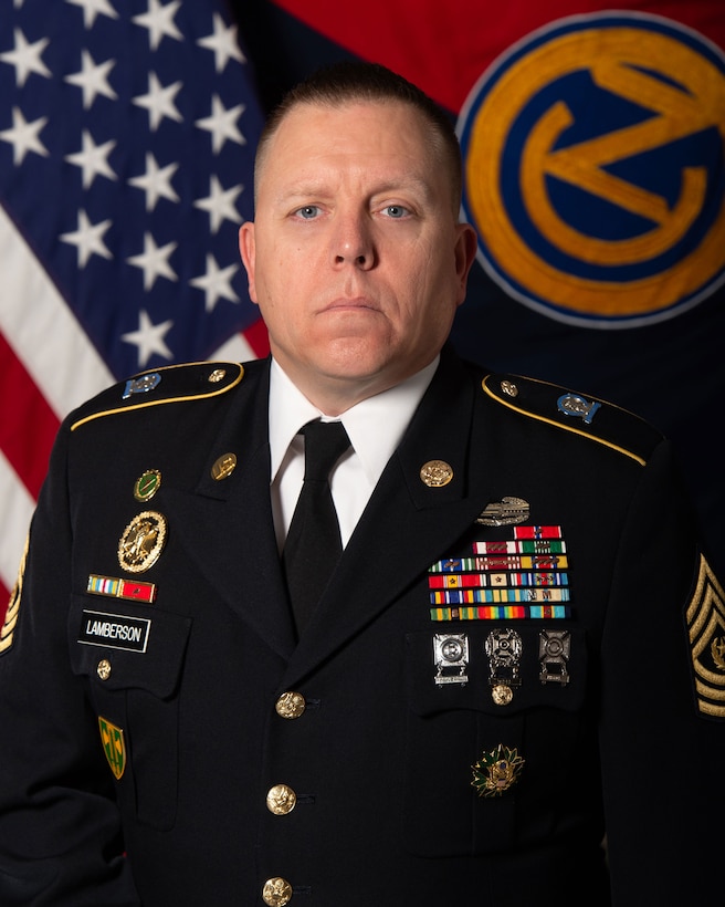 Command Sergeant Major James Lamberson