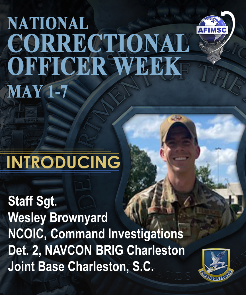 National Correctional Officers Week Spotlight: Staff Sgt. Wesley ...