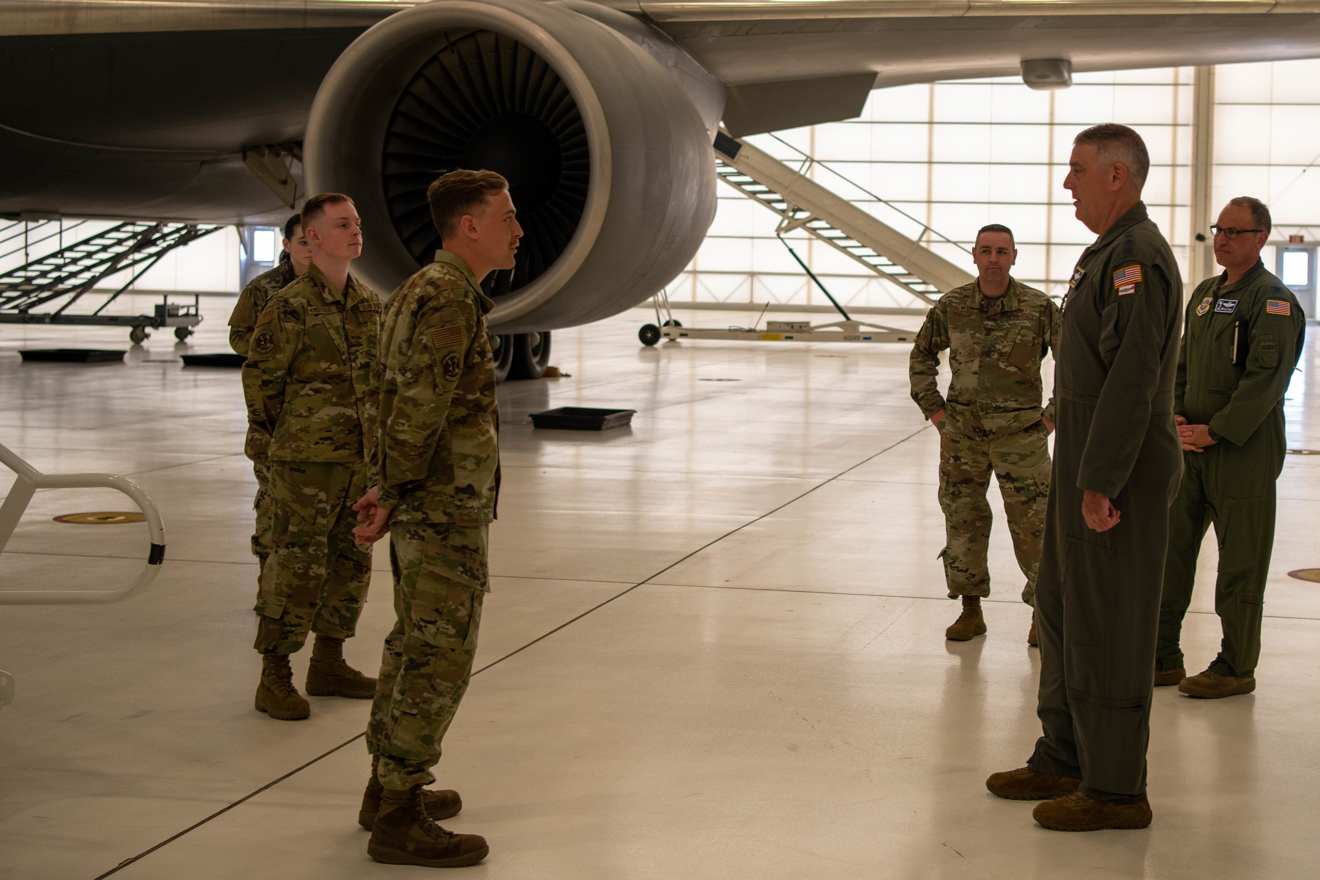 Air Mobility Command leadership visits McConnell > McConnell Air Force ...