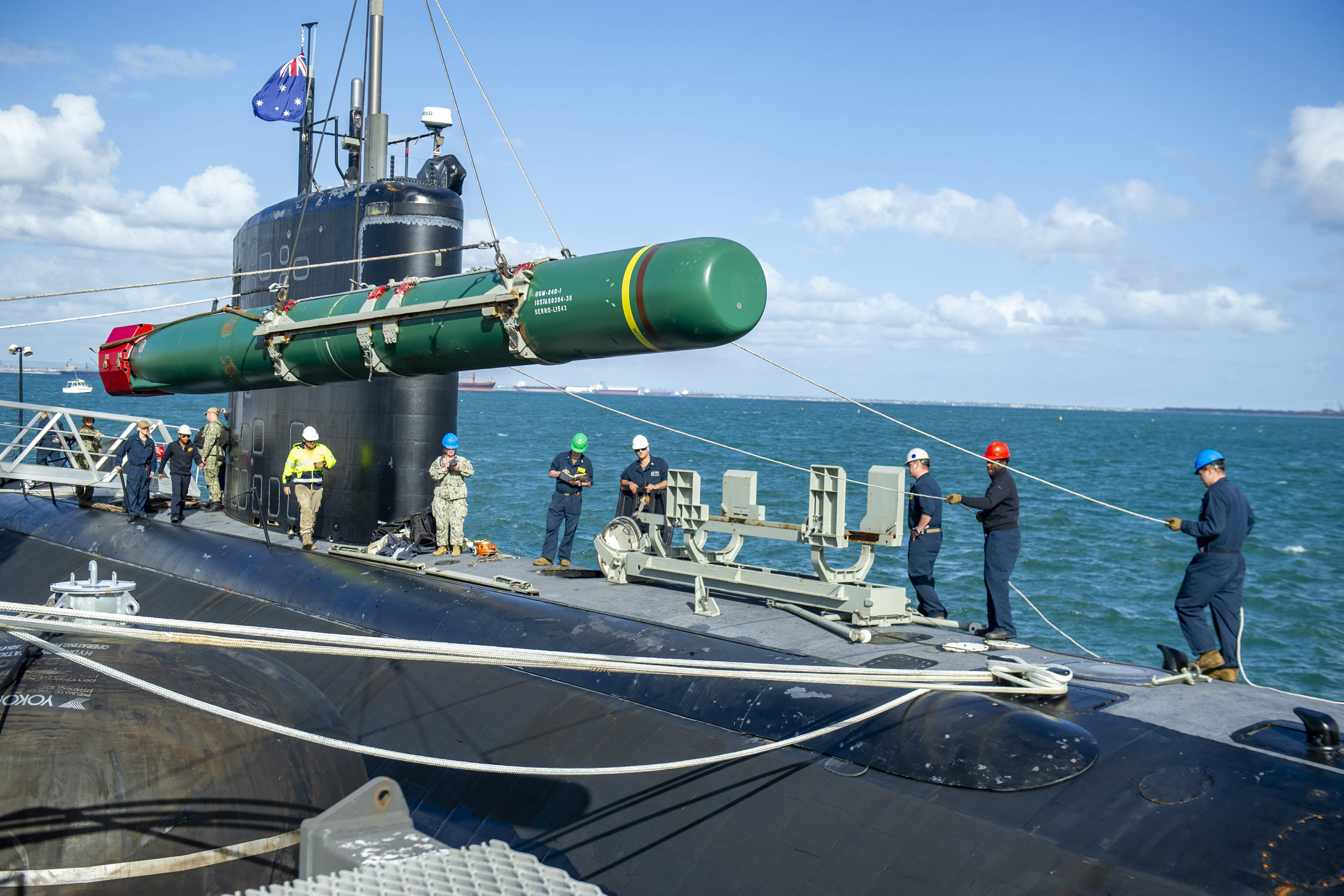 Harpoon Handling | U.S. Department of War