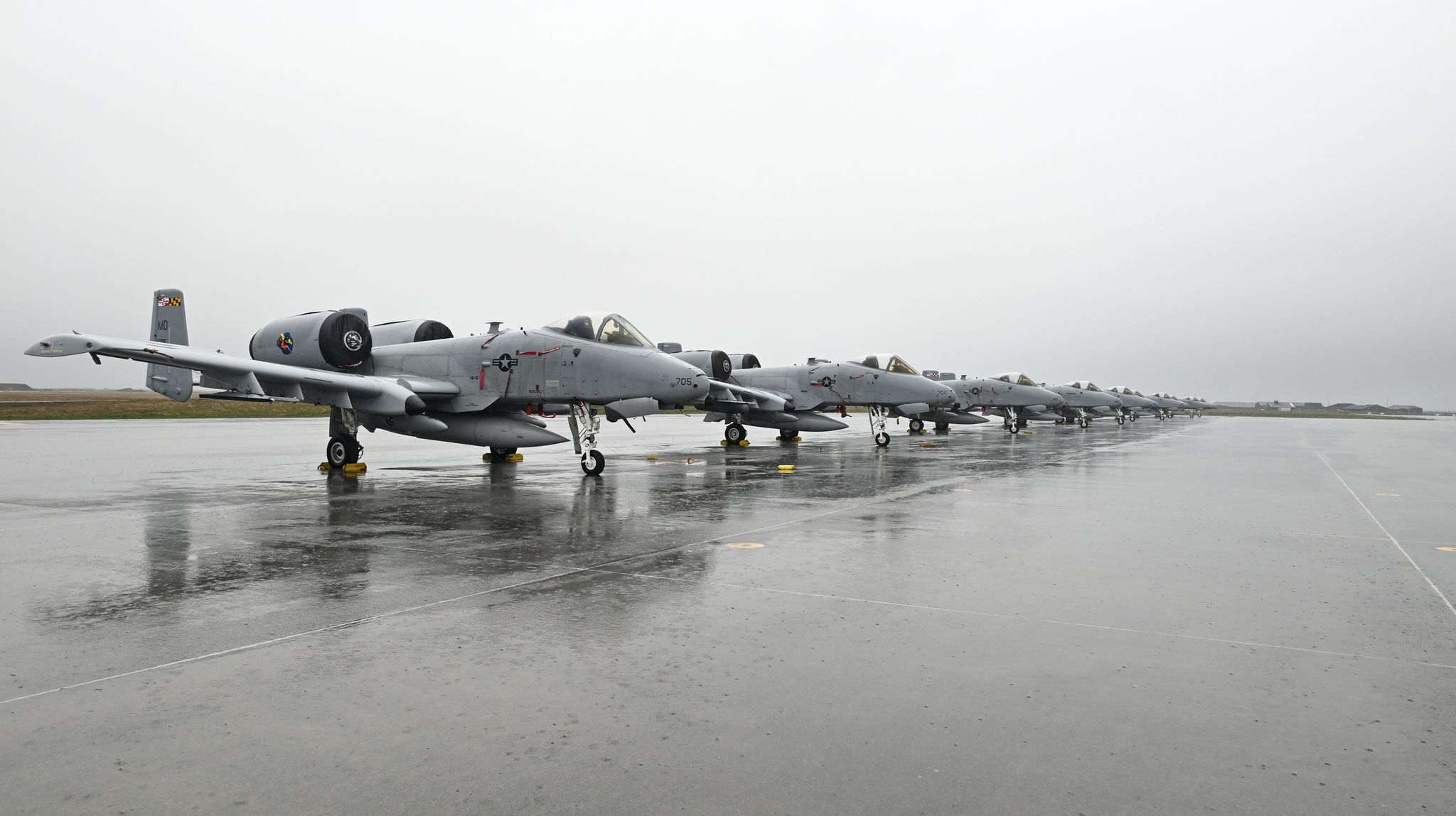 Maryland ANG A-10s deploy to Europe for Swift Response