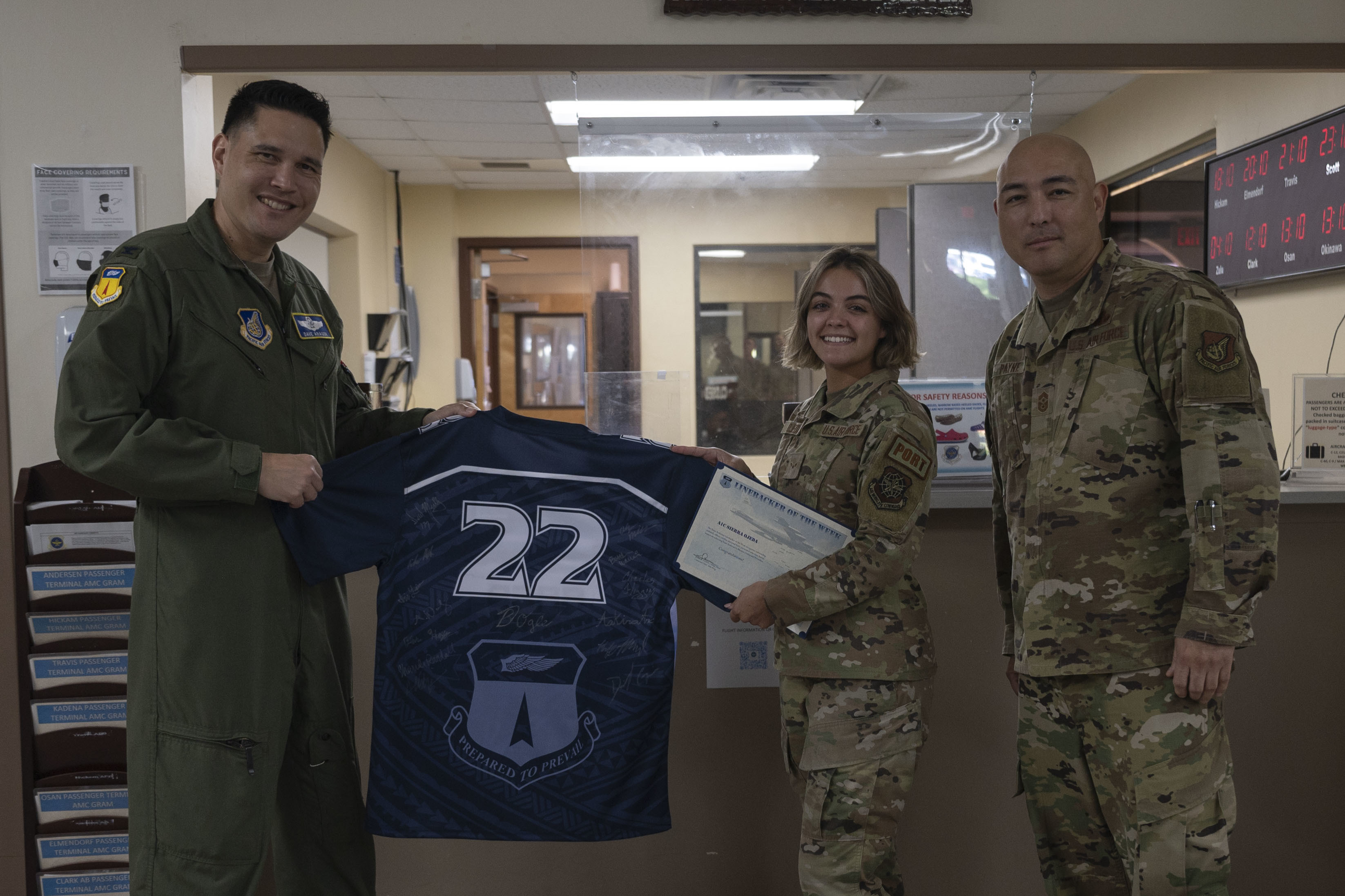 Linebacker of the Week: A1C Sierra Ojeda > Andersen Air Force Base ...