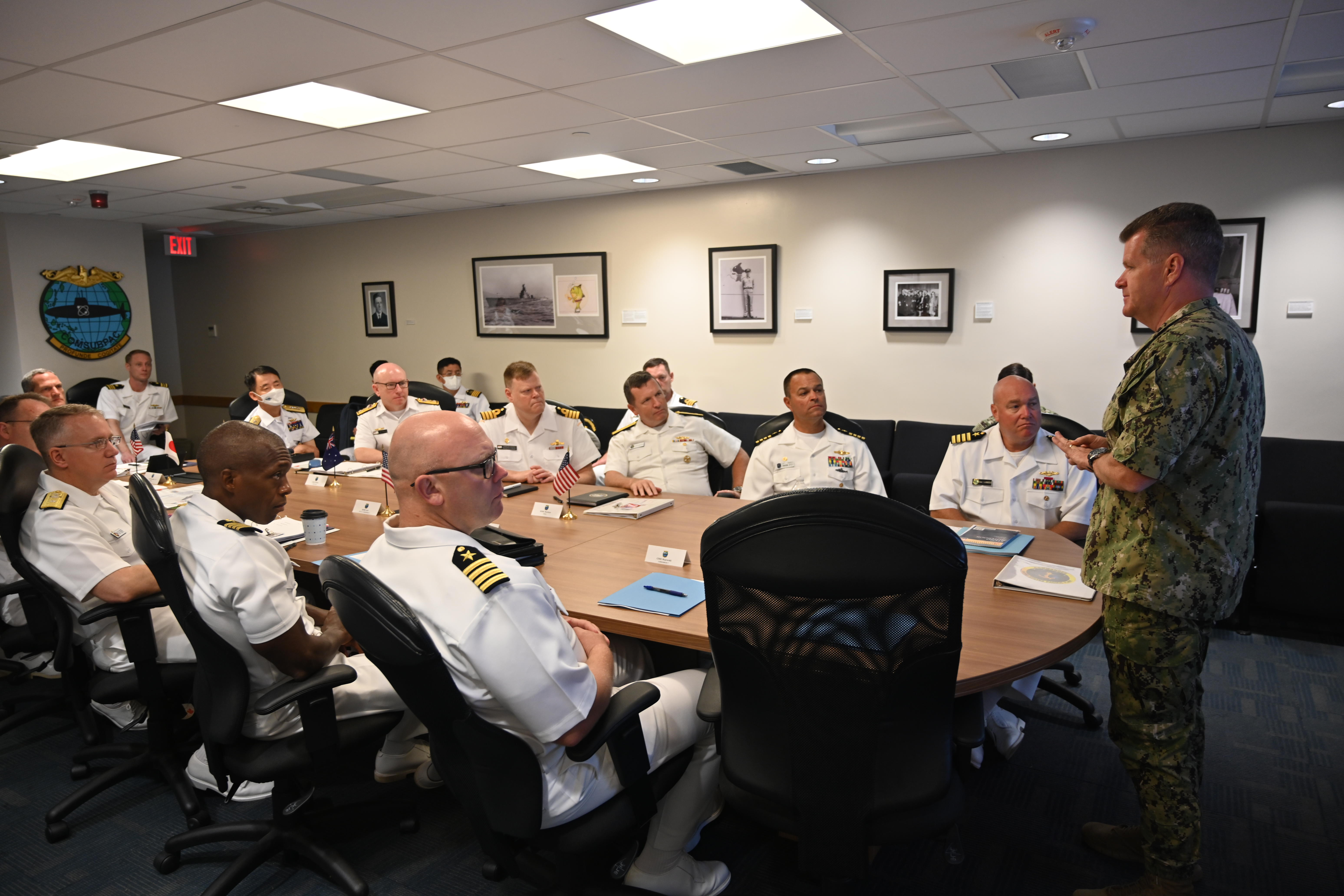 Commander, Submarine Force Hosts Submarine Warfare Commanders ...