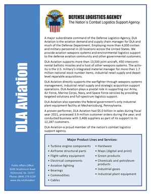 DLA Aviation Fact Sheet