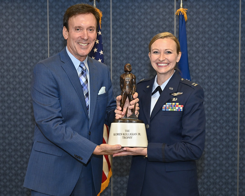 Vance graduate first female aviator awarded the Kolligian Trophy ...