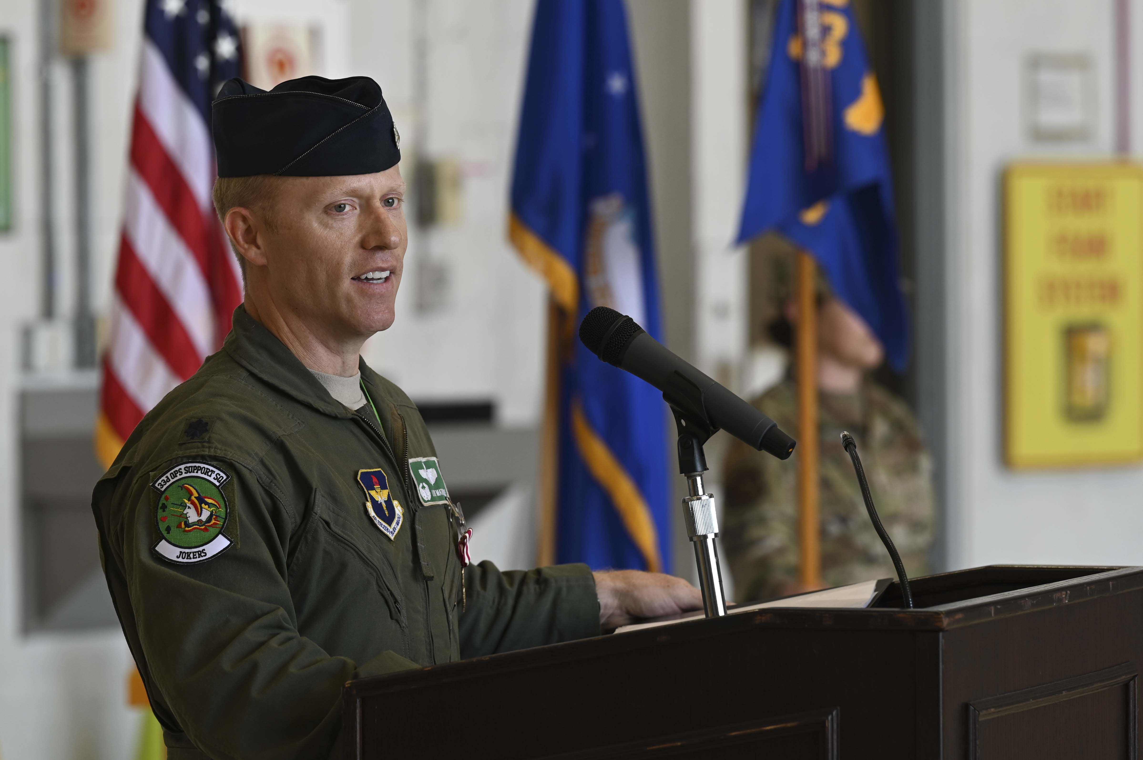 33rd Operations Support Squadron Welcomes New Commander > 33rd Fighter ...