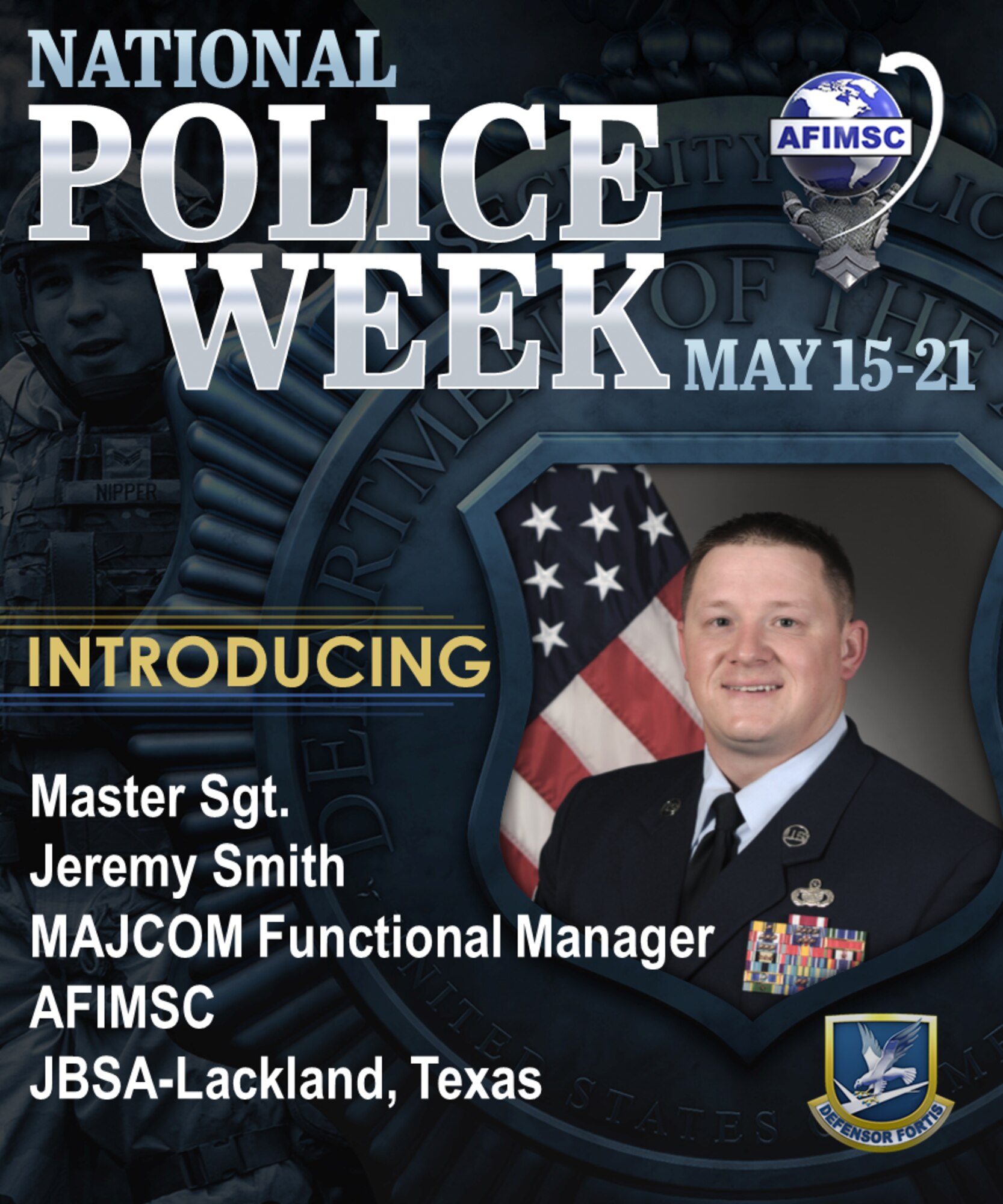 National Police Week Spotlight: Master Sgt. Jeremy Smith > 505th Command and Control Wing ...