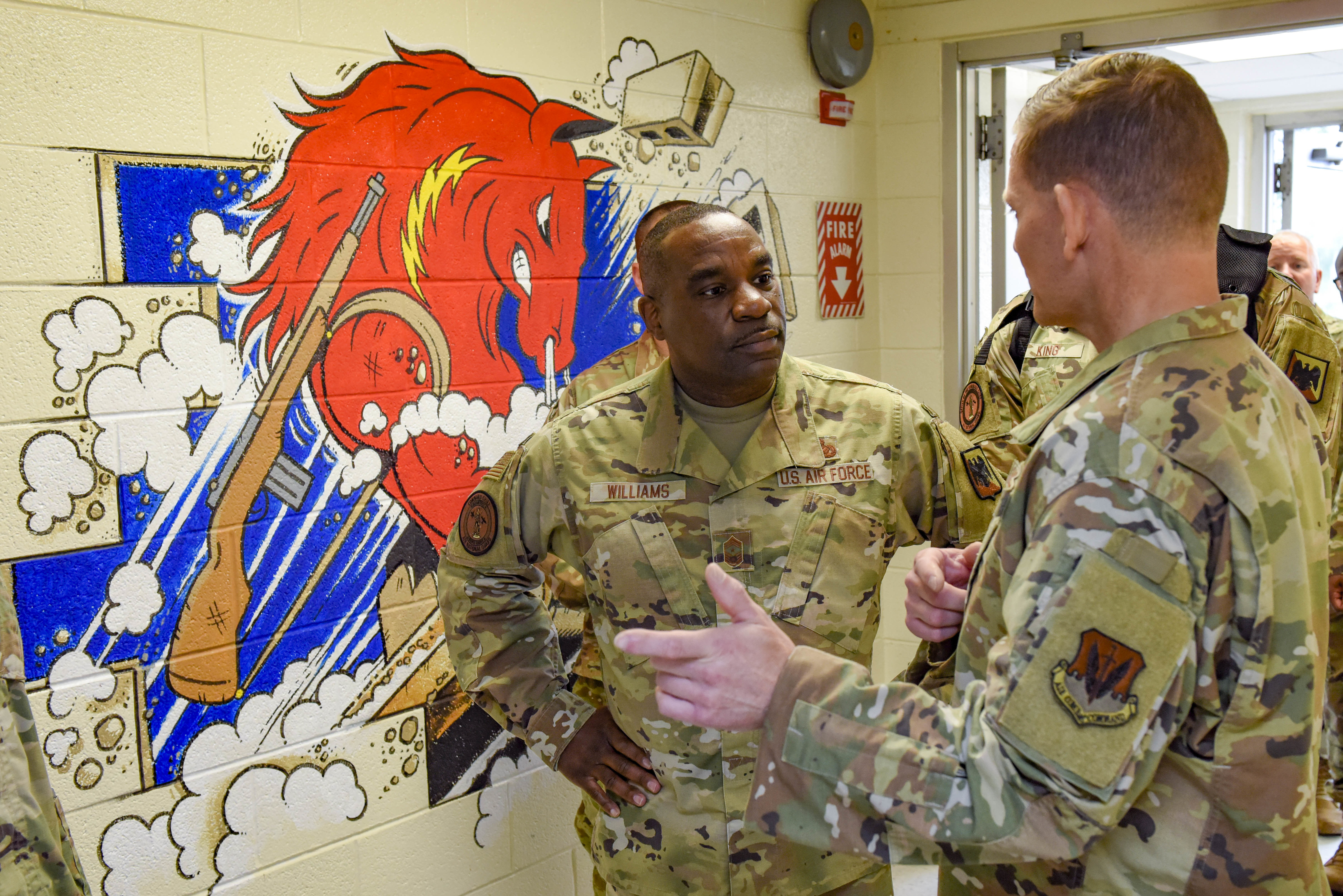 Senior Enlisted Leader of the Air National Guard visits 111th Attack ...