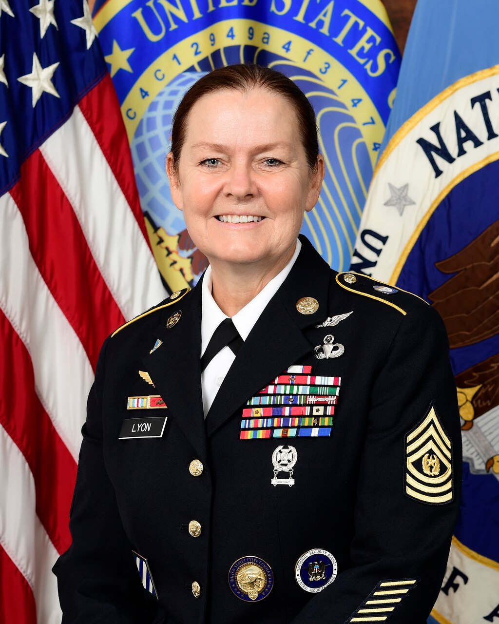 Command Sergeant Major Sheryl D. Lyon > U.S. Department of War > Biography