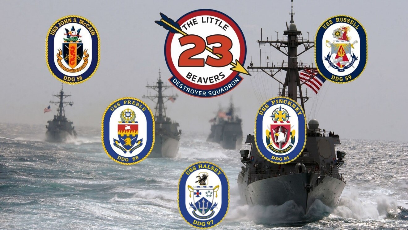 Destroyer Squadron (COMDESRON) 23