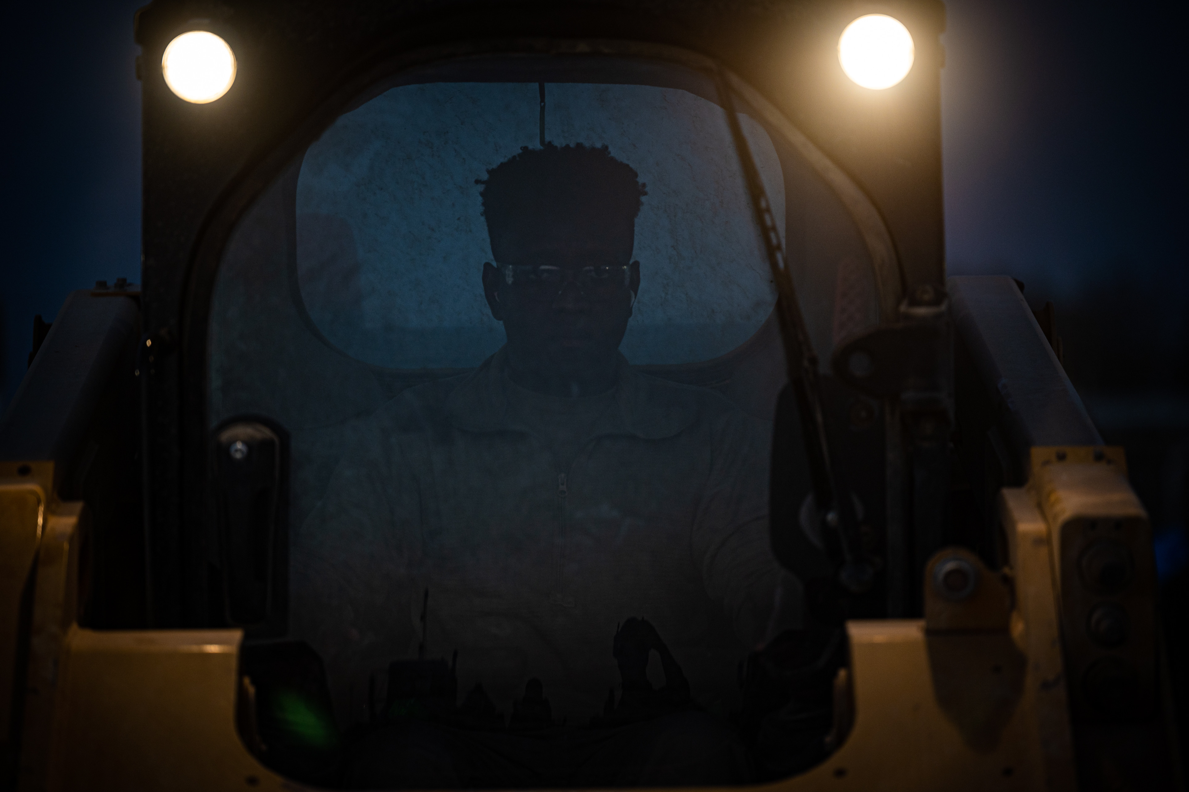 332d Civil Engineers perform night operations during RADR exercise ...