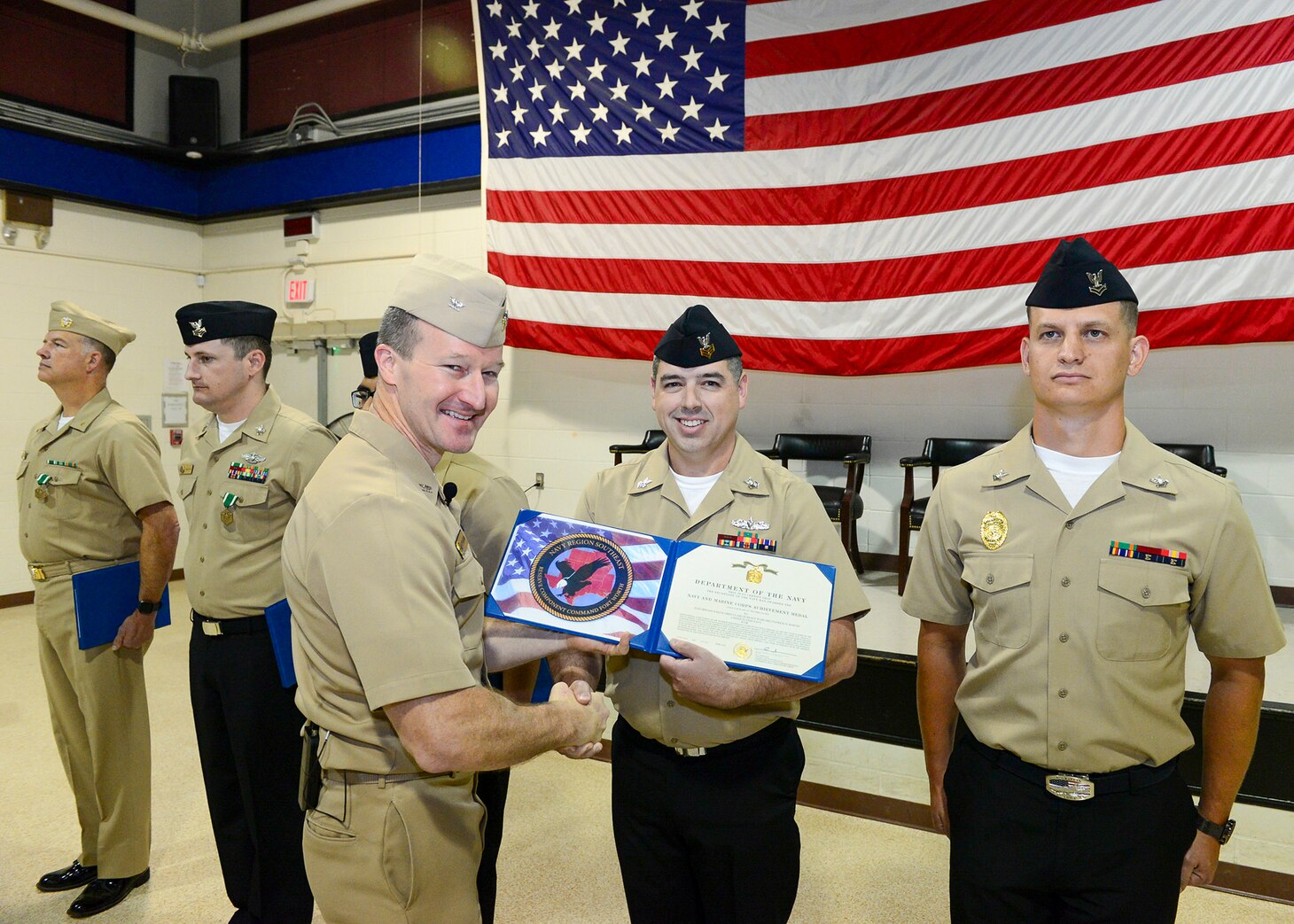 NRC Shreveport Sailors Receive Medals for Saving Shipmate’s Life ...