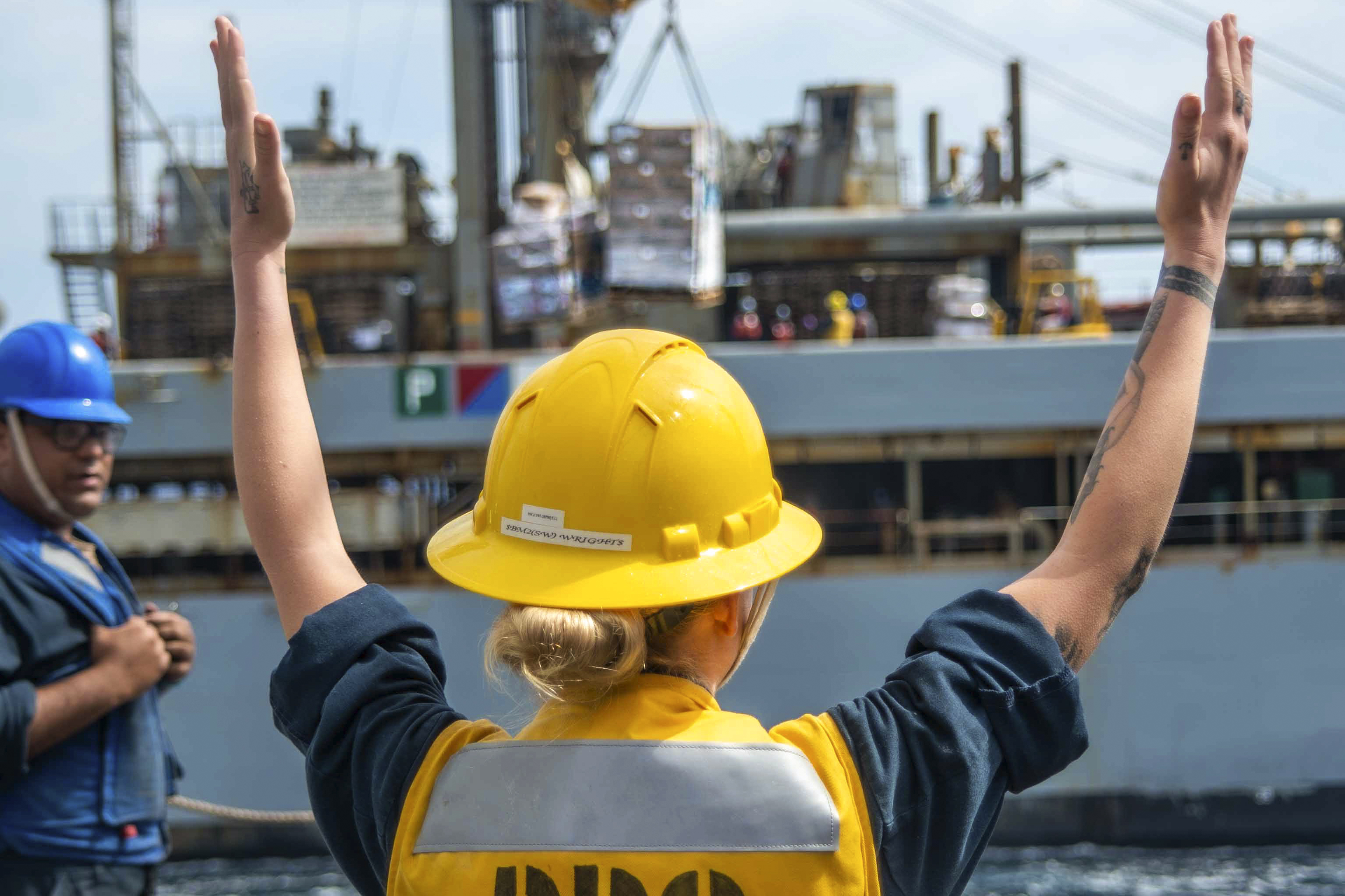 Signaling Sailor | U.S. Department of War