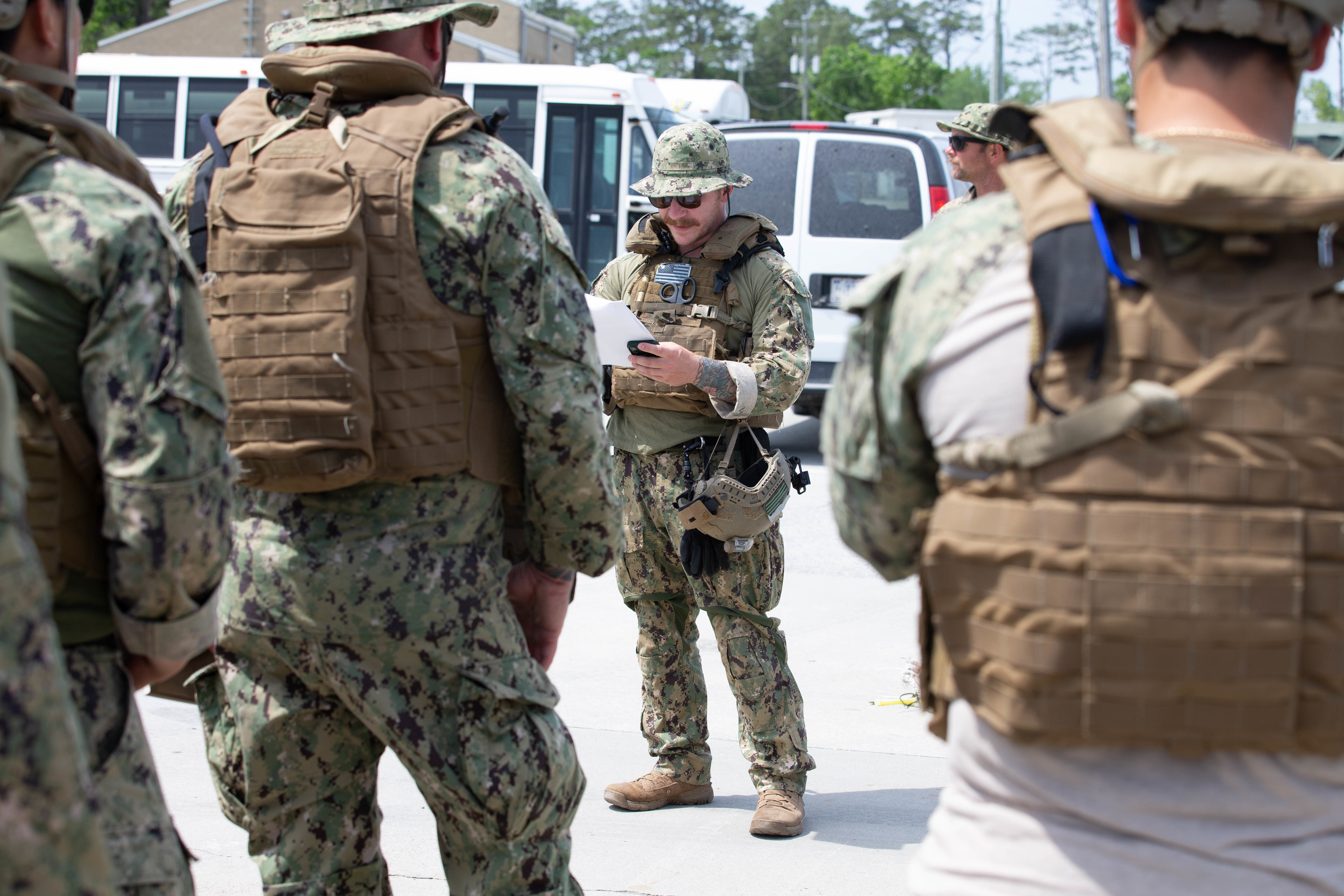 Maritime Expeditionary Security Squadron 4 Conducts Protection ...
