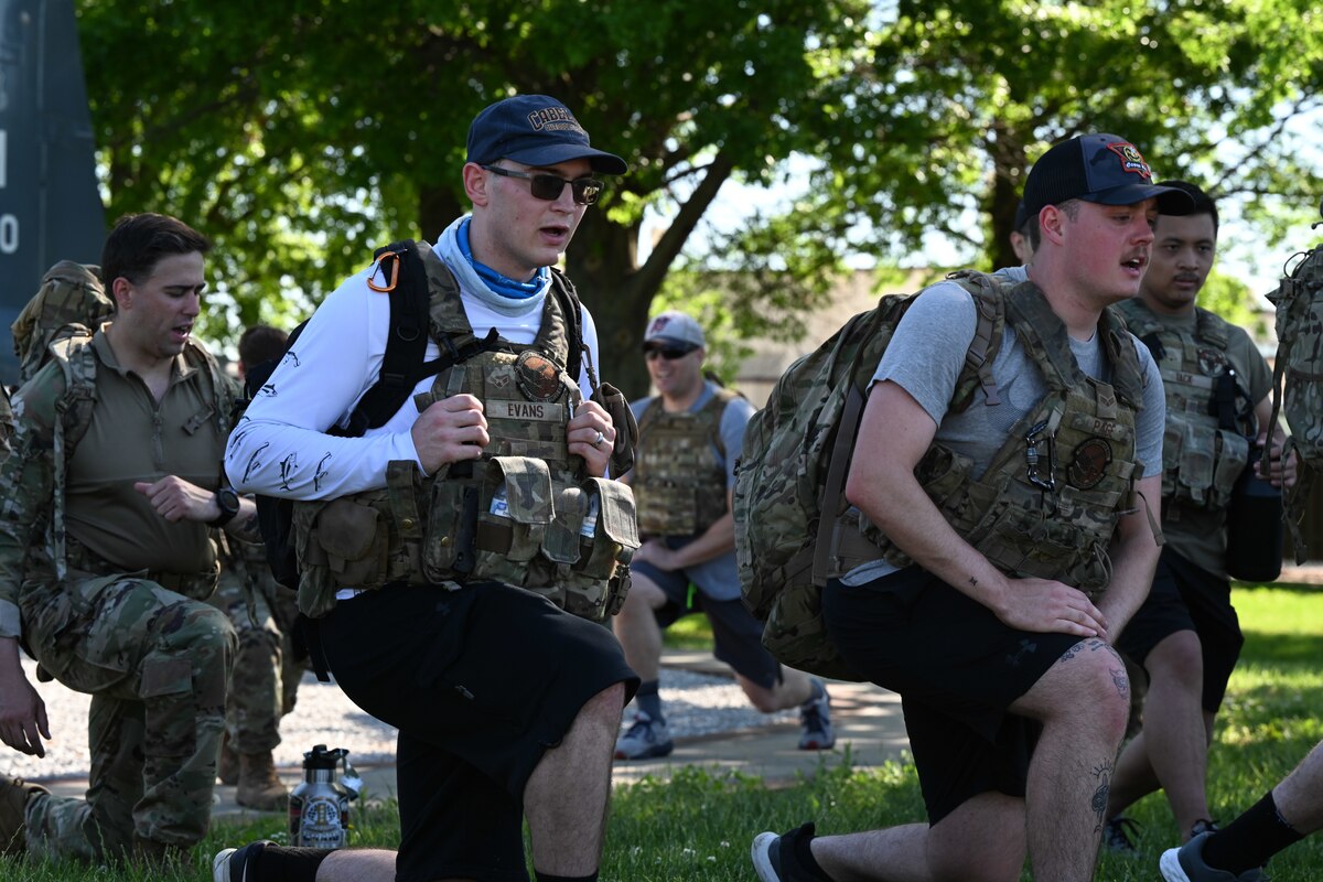 Members of the 509th Bomb Wing participate in annual memorial ruck ...