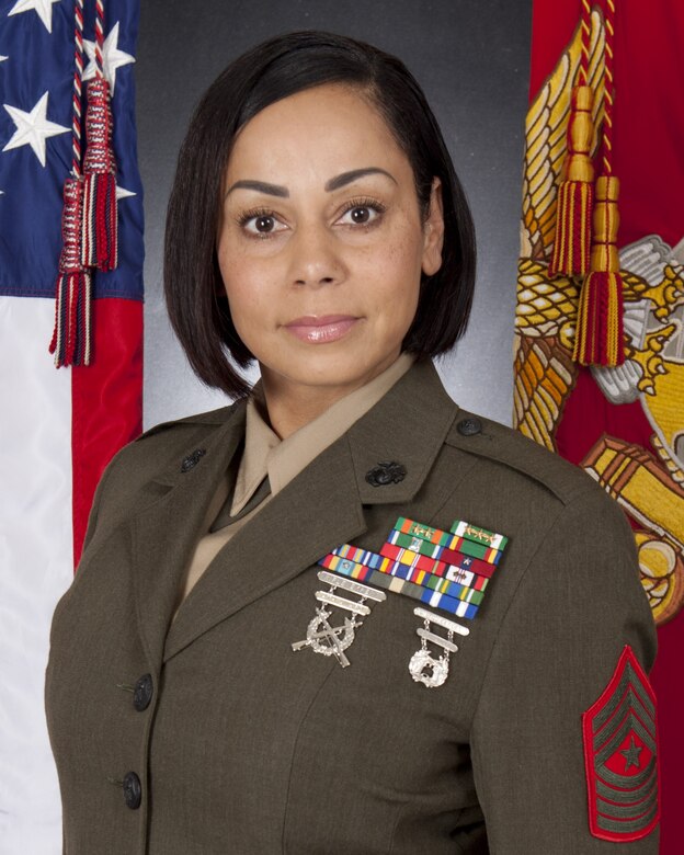 Sergeant Major Quintina M. Pearson > Marine Corps Base Camp Lejeune > Biography