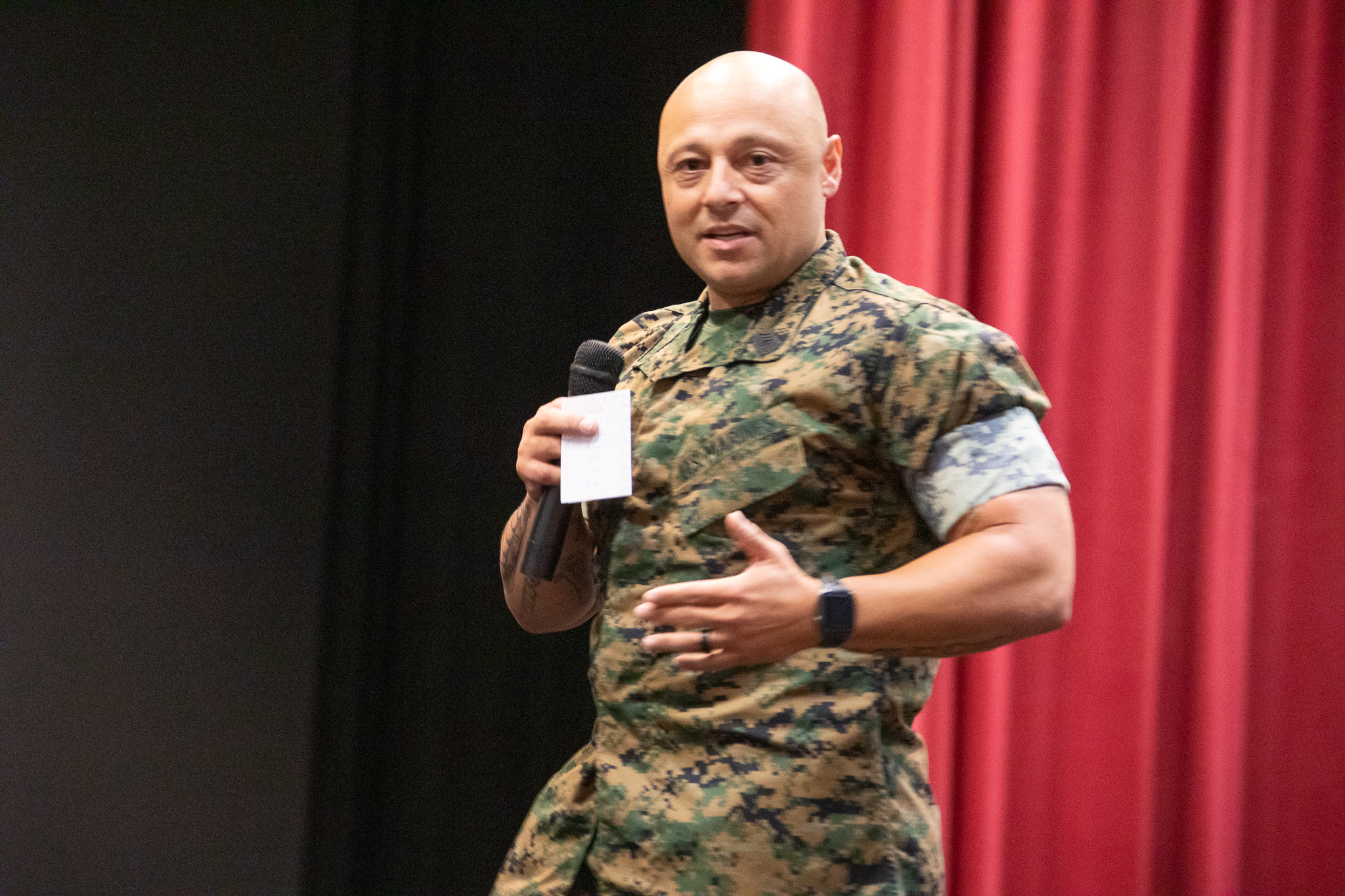 Sergeant Major Post and Relief Ceremony