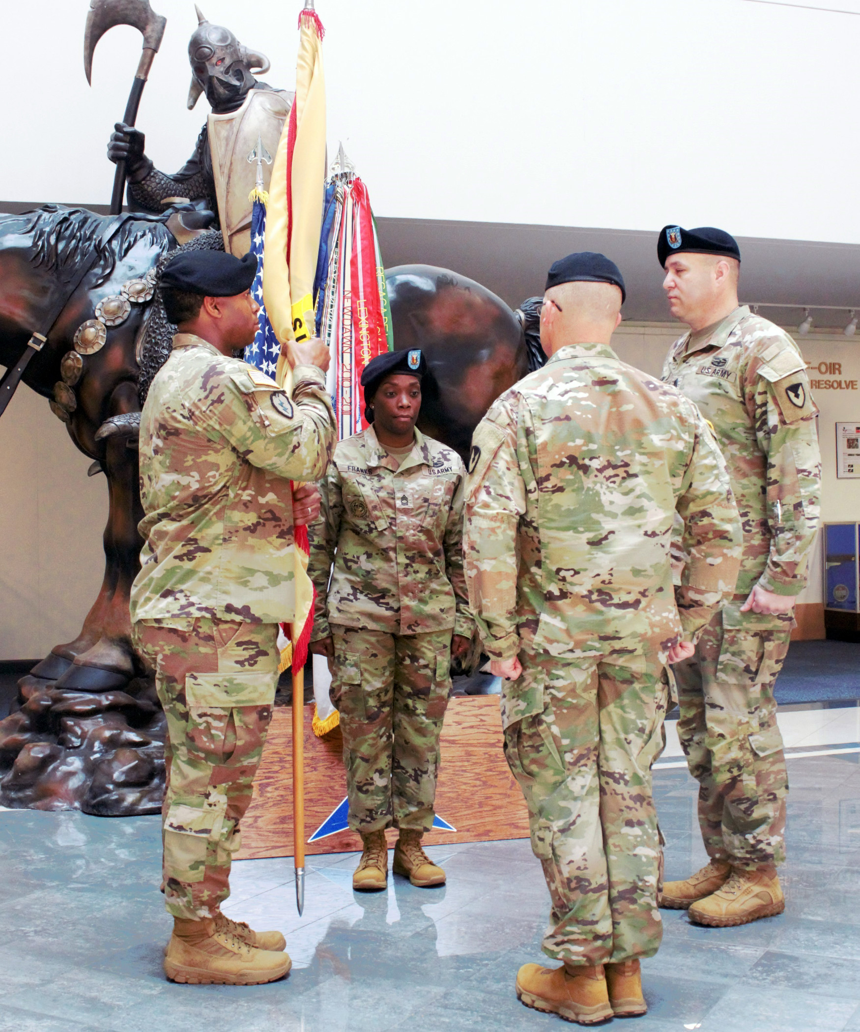 418th CSB welcomes new command sergeant major > Joint Base San Antonio ...