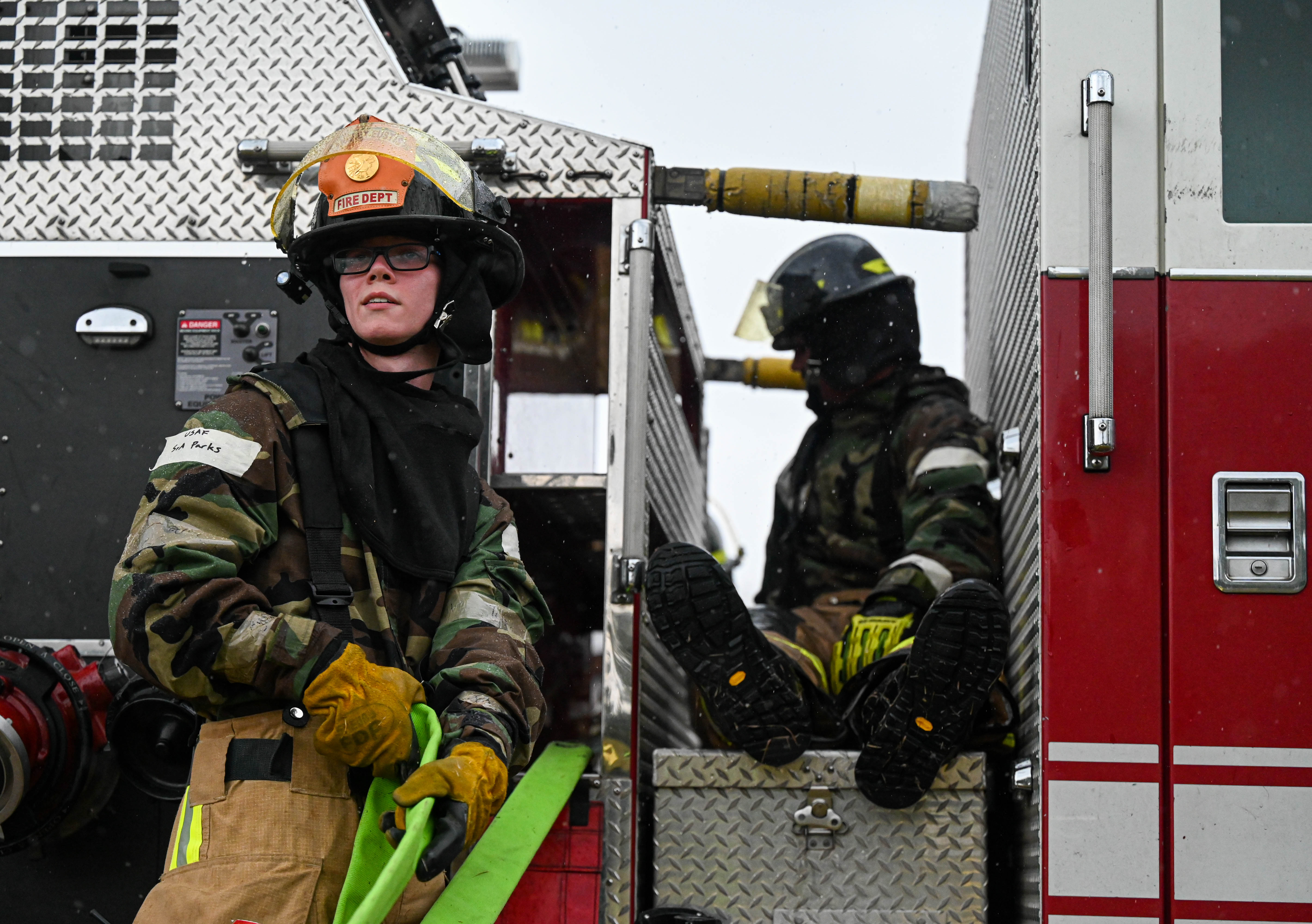 633d CES trains in the rain > Joint Base Langley-Eustis > Article Display