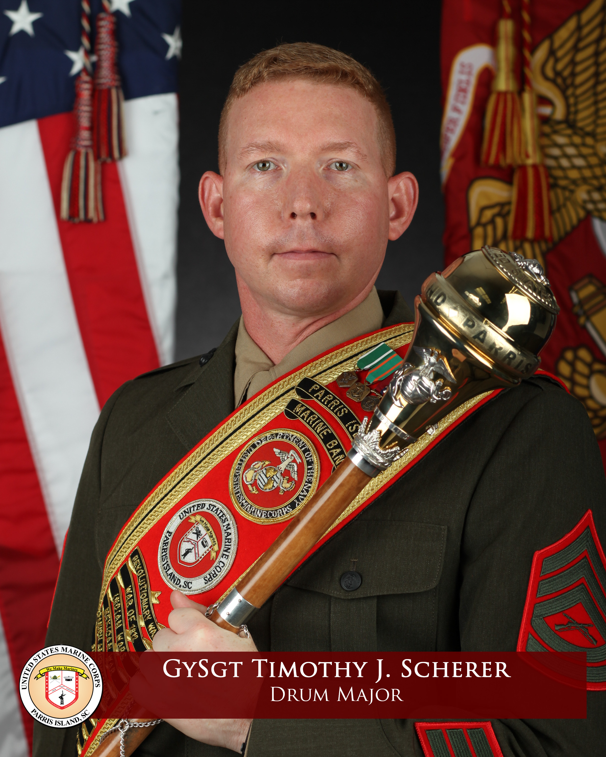 Gunnery Sergeant Timothy J. Scherer > Marine Music > Official Biography