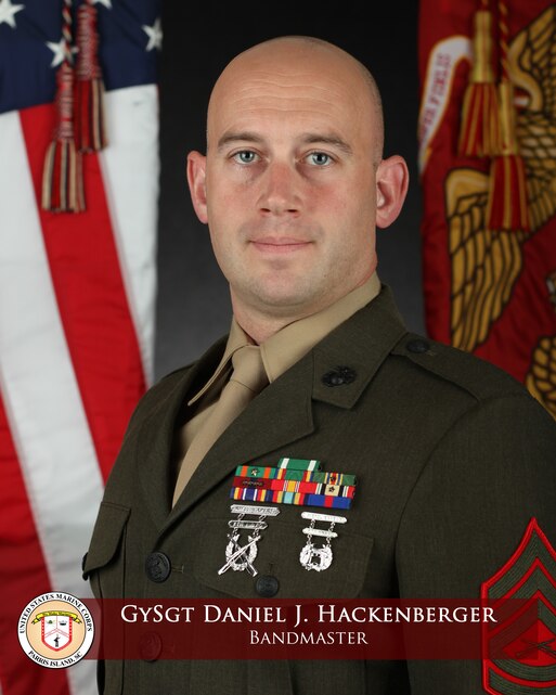 Gunnery Sergeant Daniel J Hackenberger Marine Music Official Biography