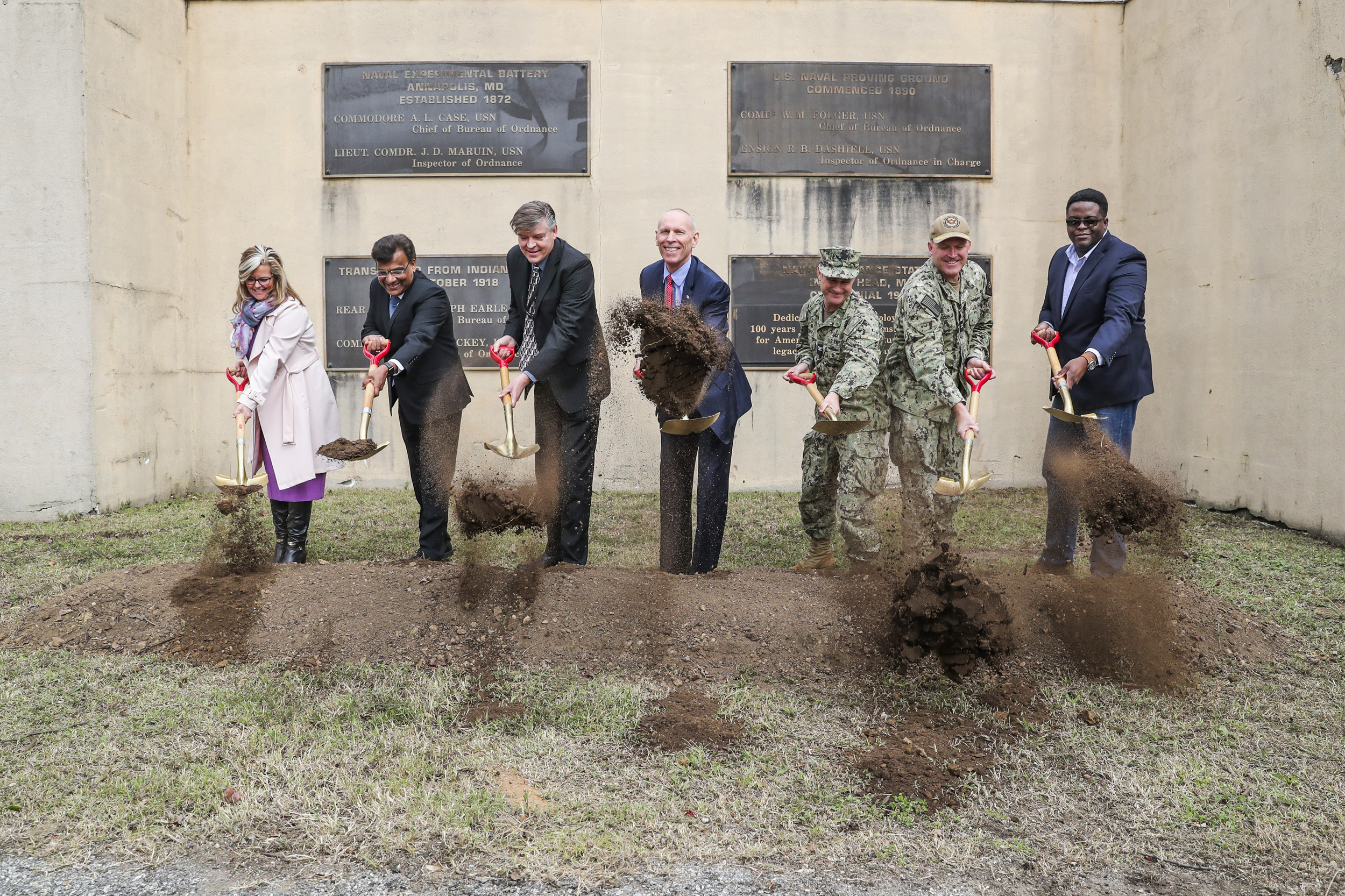 NSWC IHD Officially Breaks Ground on Renovation of Dual Purpose CBRD ...