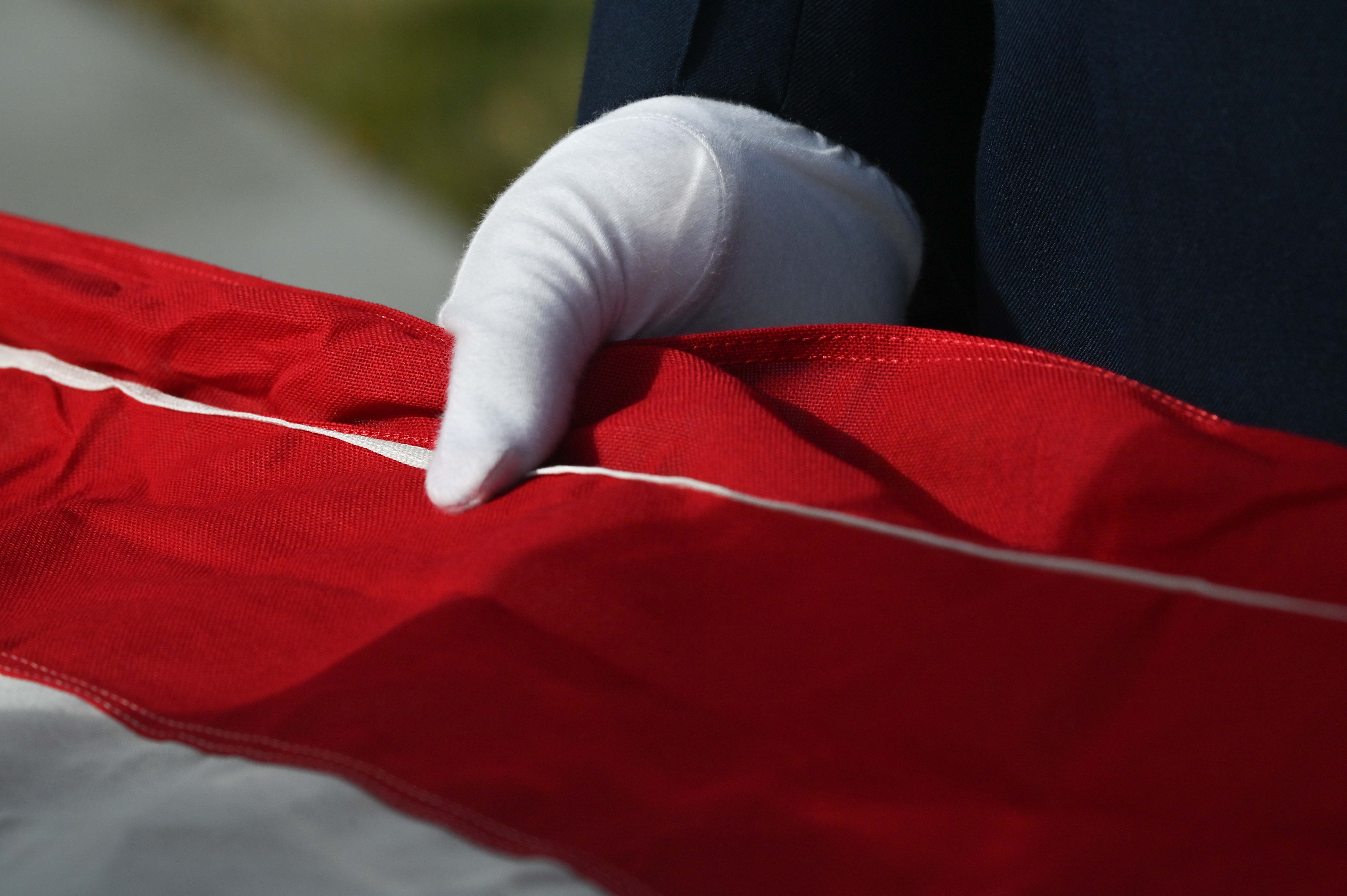 Kingsley Honor Guard Perform Ceremonial Flag Folding > 173rd Fighter ...