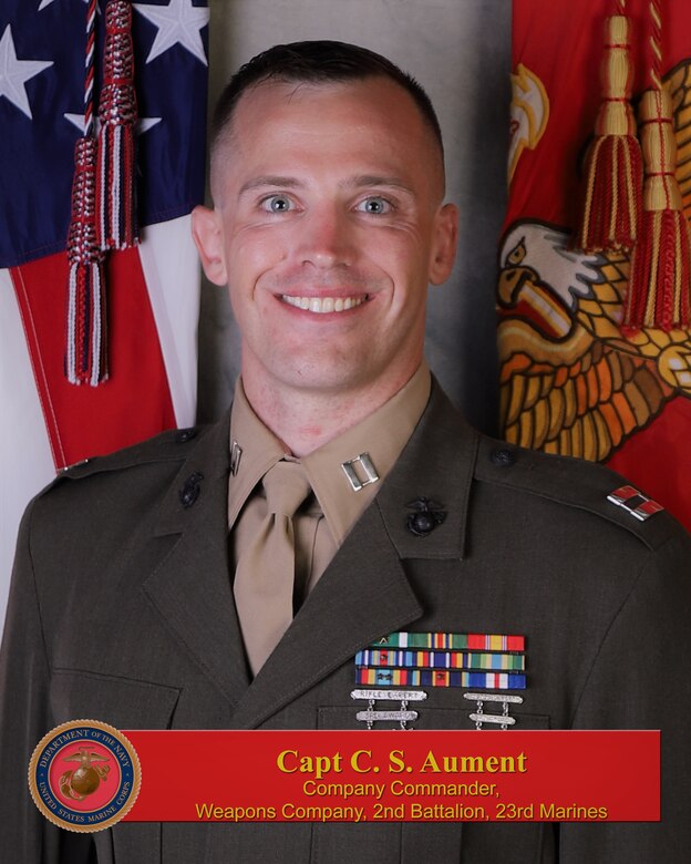 Company Commander > U.S. Marine Corps Forces Reserve > Biography