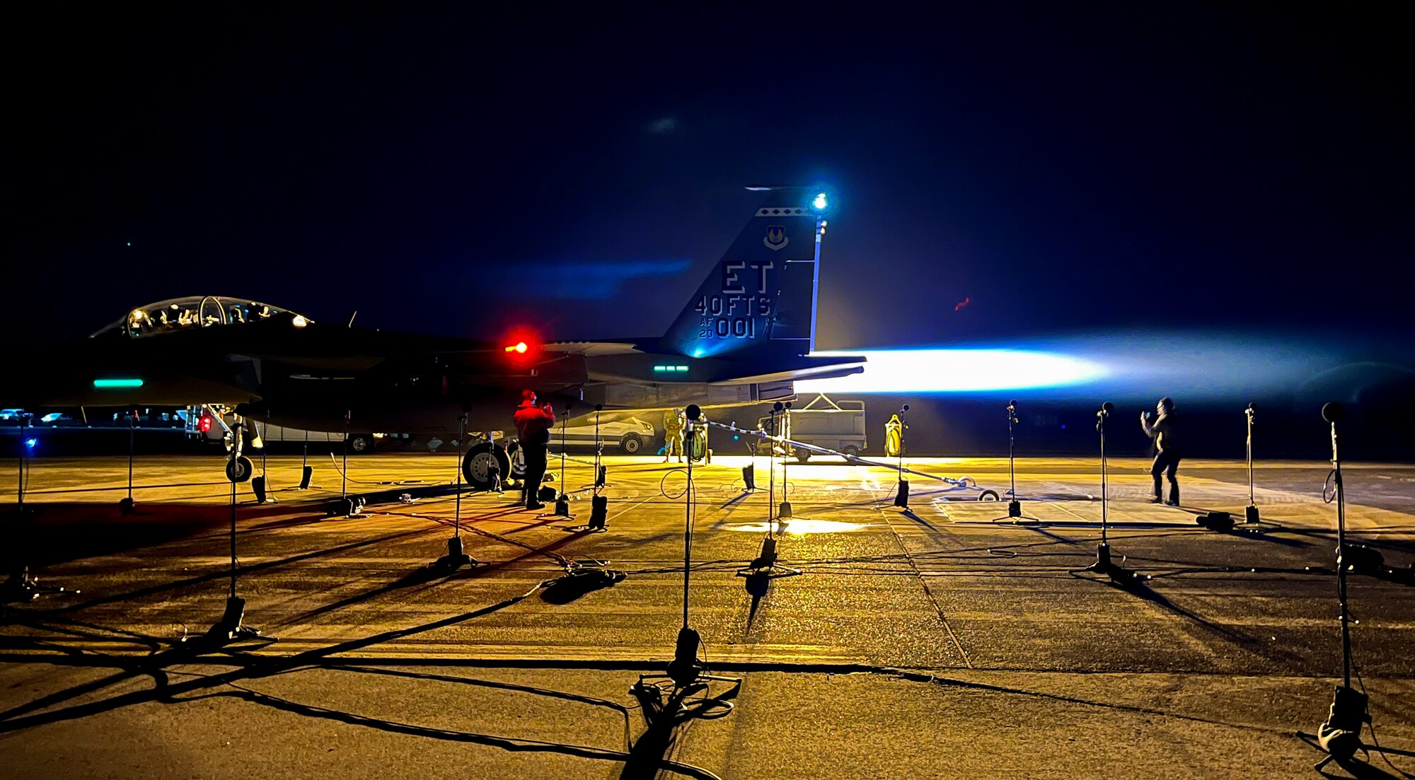 F-15EX undergoes acoustic testing > Air Force Life Cycle Management ...