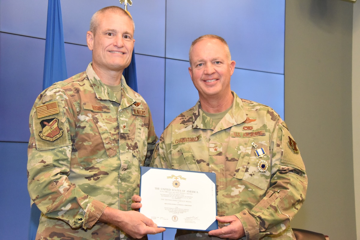 Brigadier General Lawrence Christensen retires after 36 years of ...