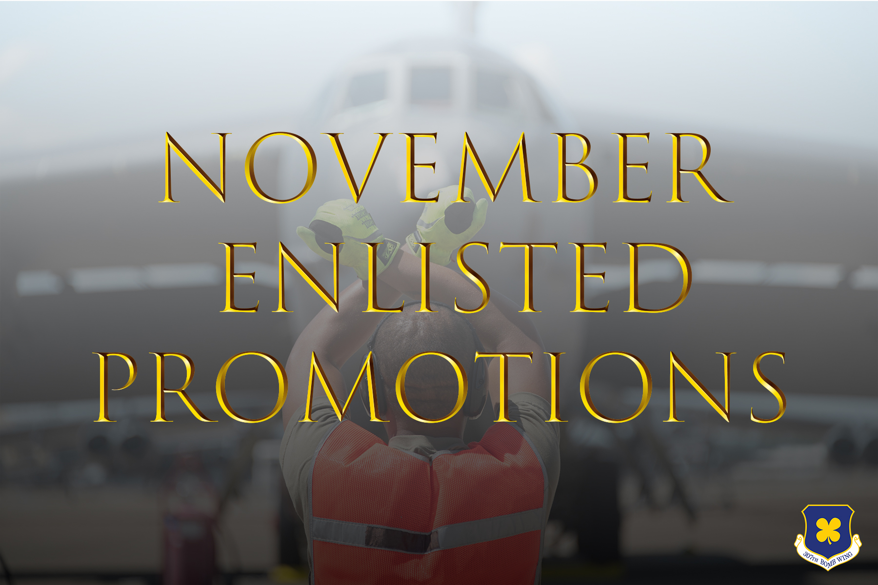 November Enlisted Promotions